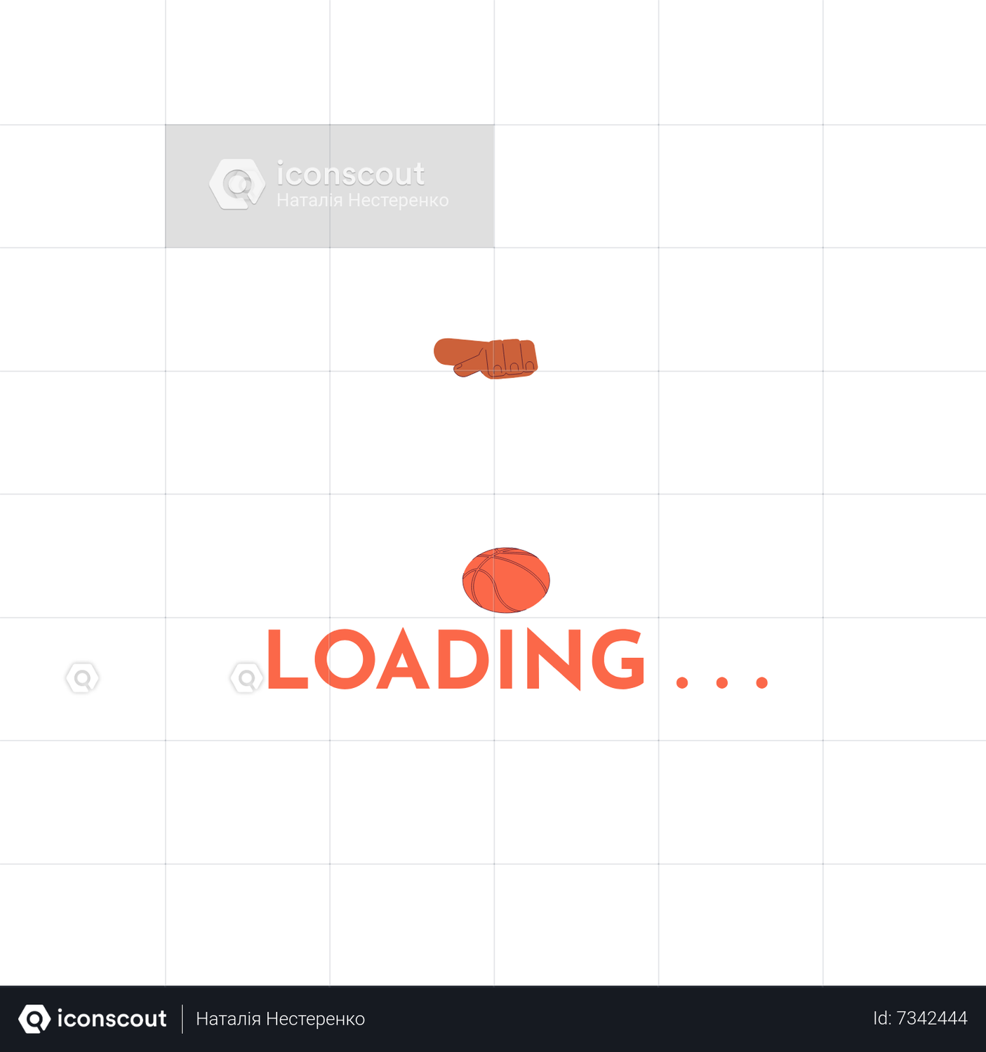 Dribbling Loader Animation By Наталія Нестеренко Lottiefiles