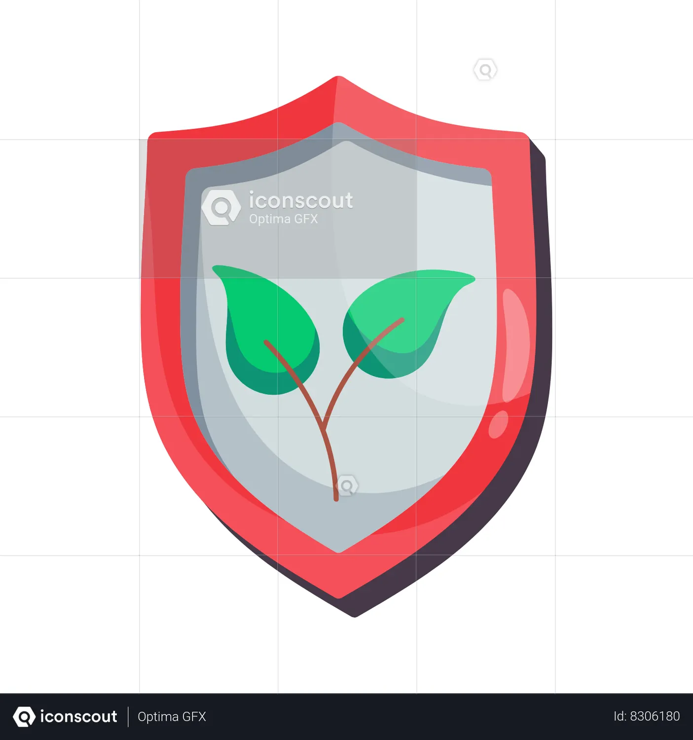 Eco shield Animated Icon download in JSON, LOTTIE or MP4 format