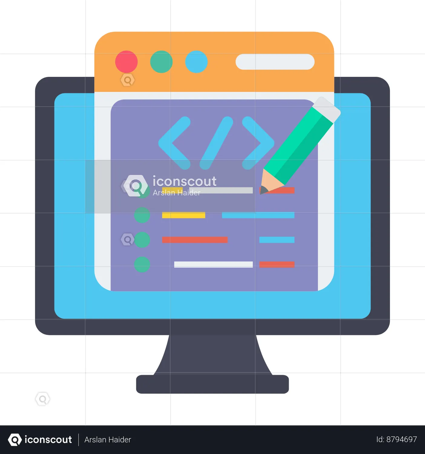 Edit Coding Animated Icon - Free Download Business Animated Icons | IconScout