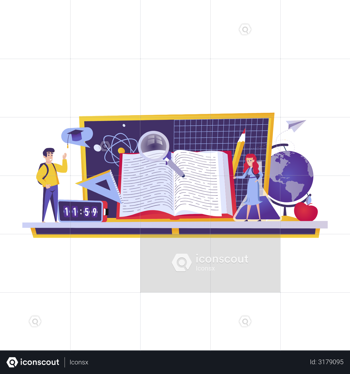 Education Animation by Iconsx | LottieFiles