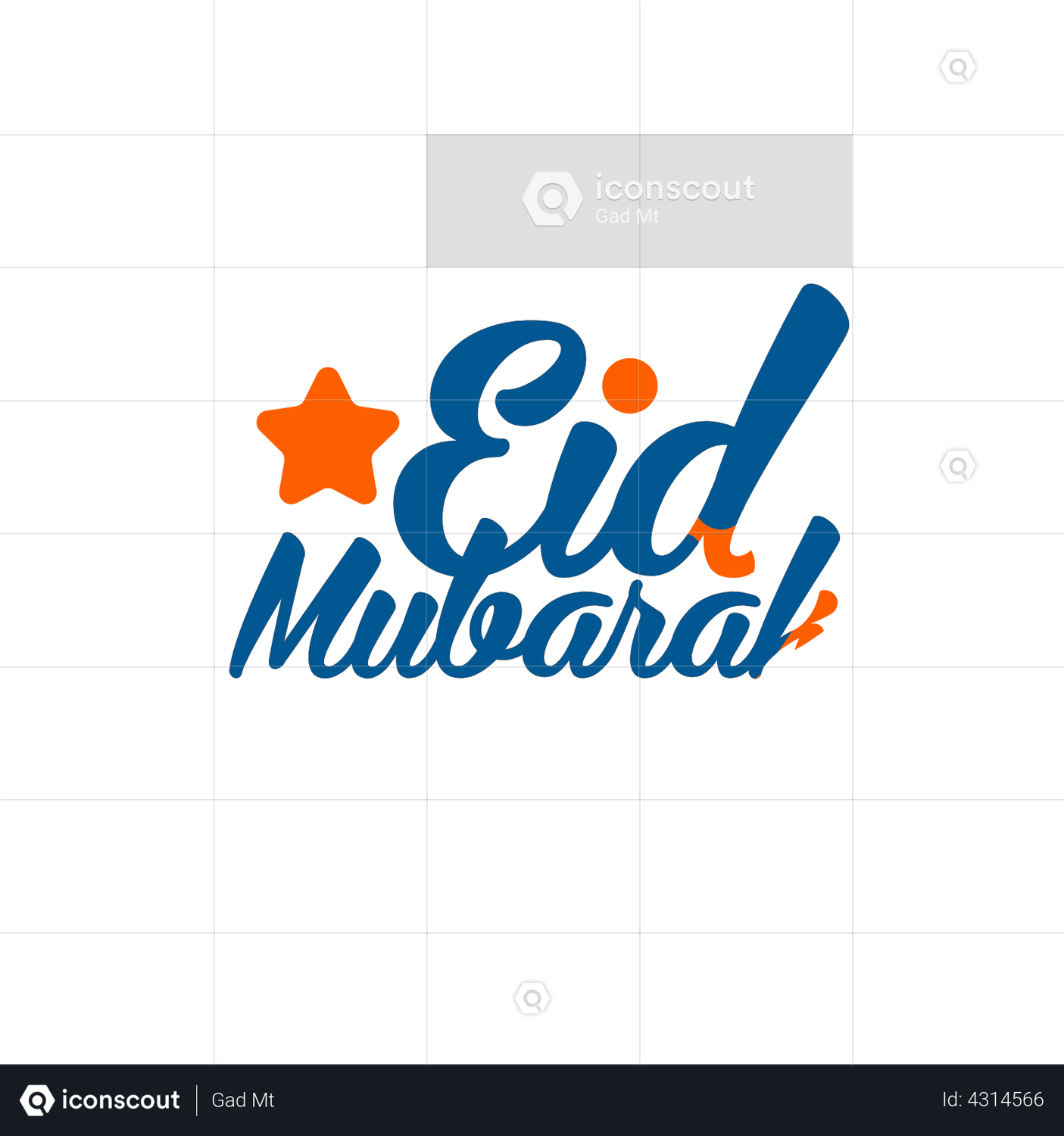 Eid Mubarak colorful Animation by Gad Mt | LottieFiles