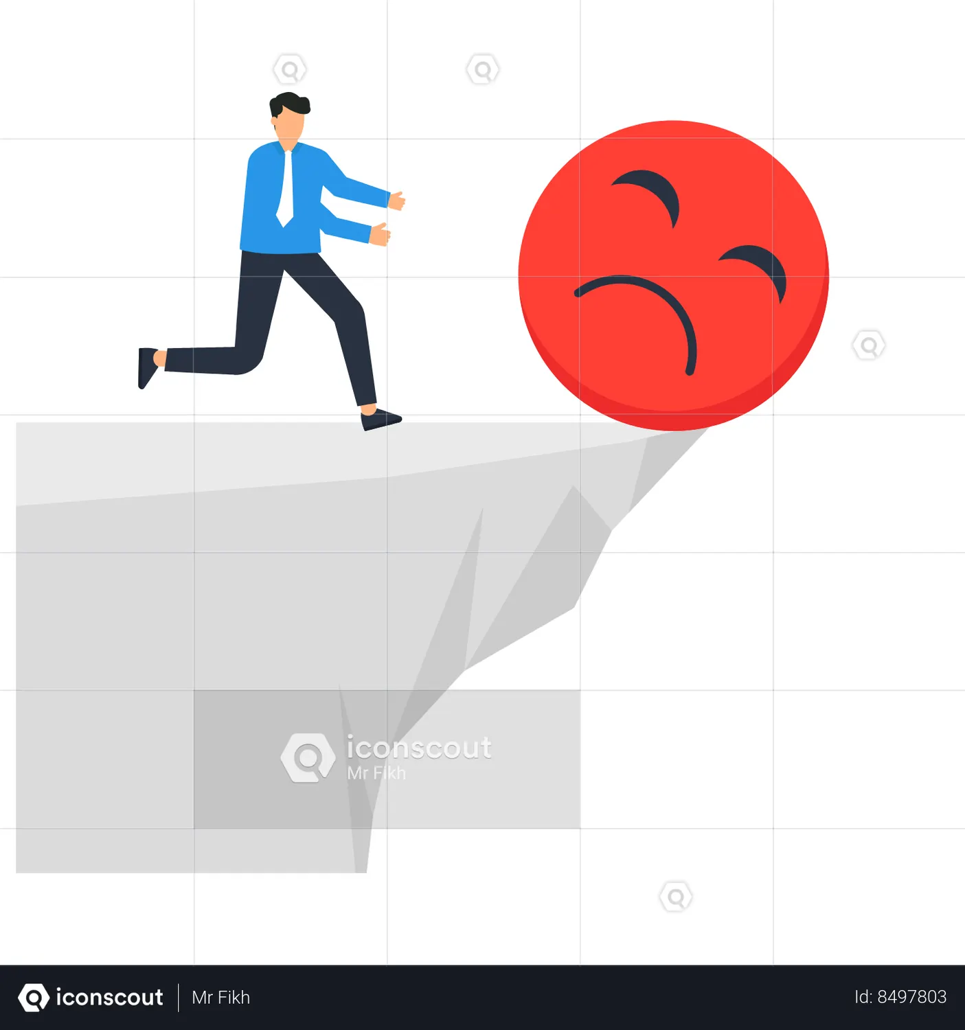 Eliminate negative thoughts Animated Illustration download in JSON ... Eliminate negative thoughts Animated Illustration download in JSON ...
