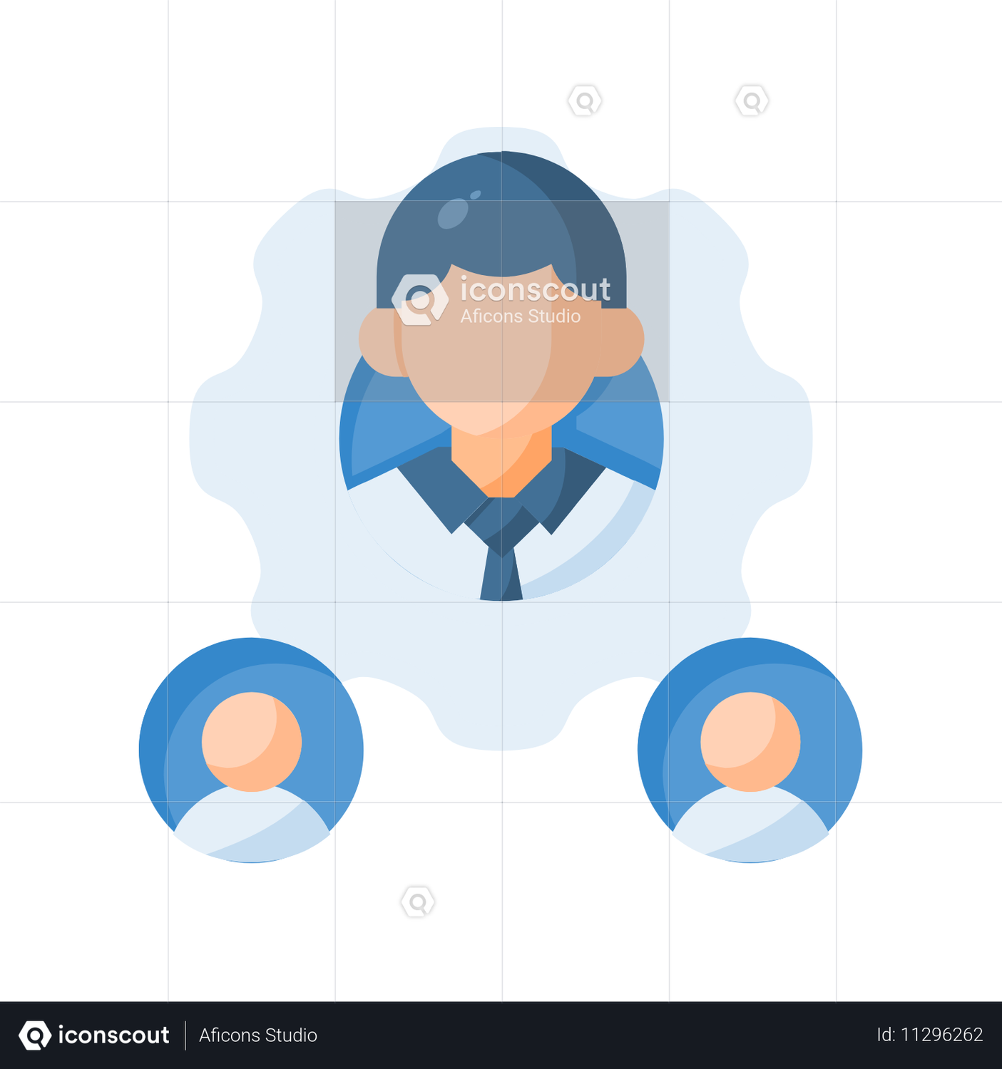 Employee Hierarchy Animation by Aficons Studio | LottieFiles