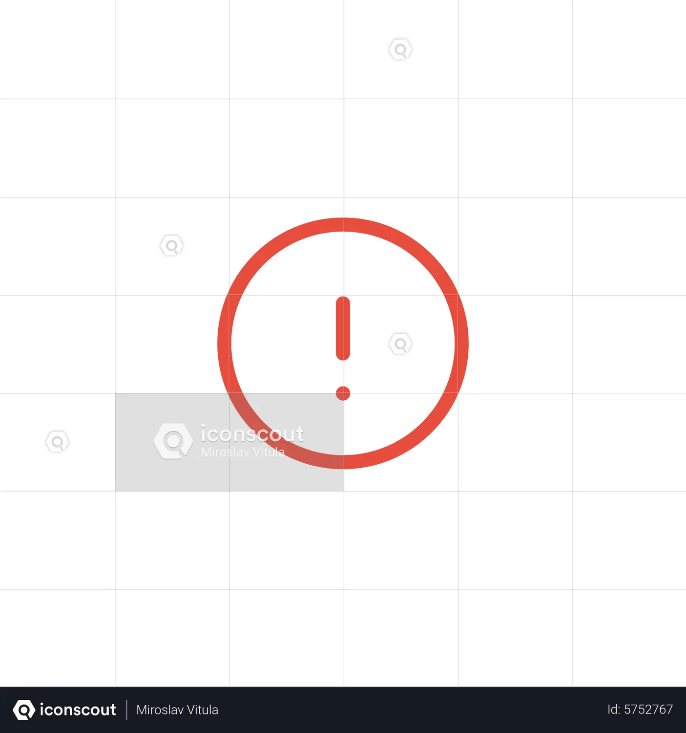 Error Animated Icon download in JSON, LOTTIE or MP4 format