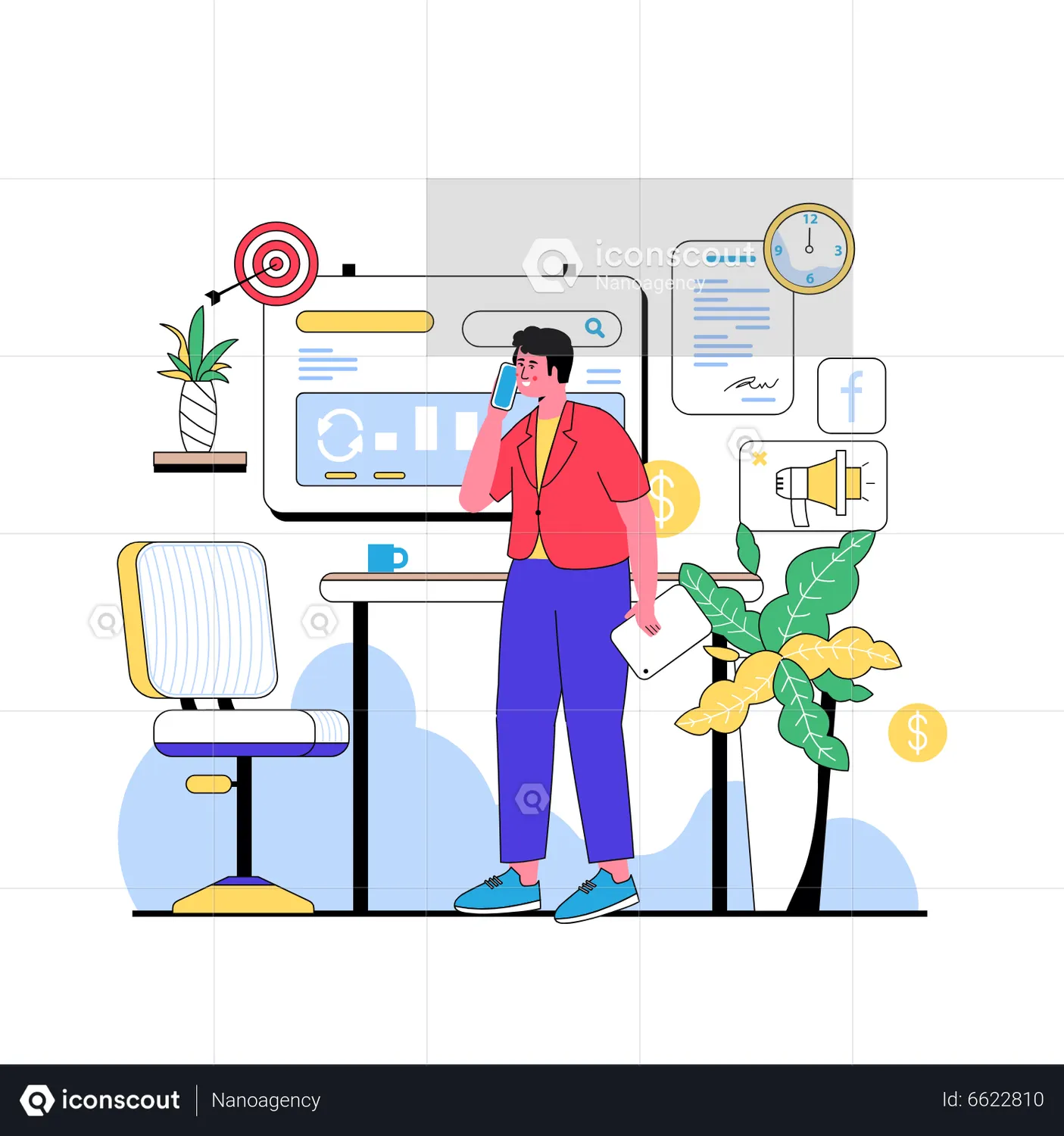 Expert Market Analyzer Animation - Free Download People Animations ... Expert Market Analyzer Animation - Free Download People Animations ...