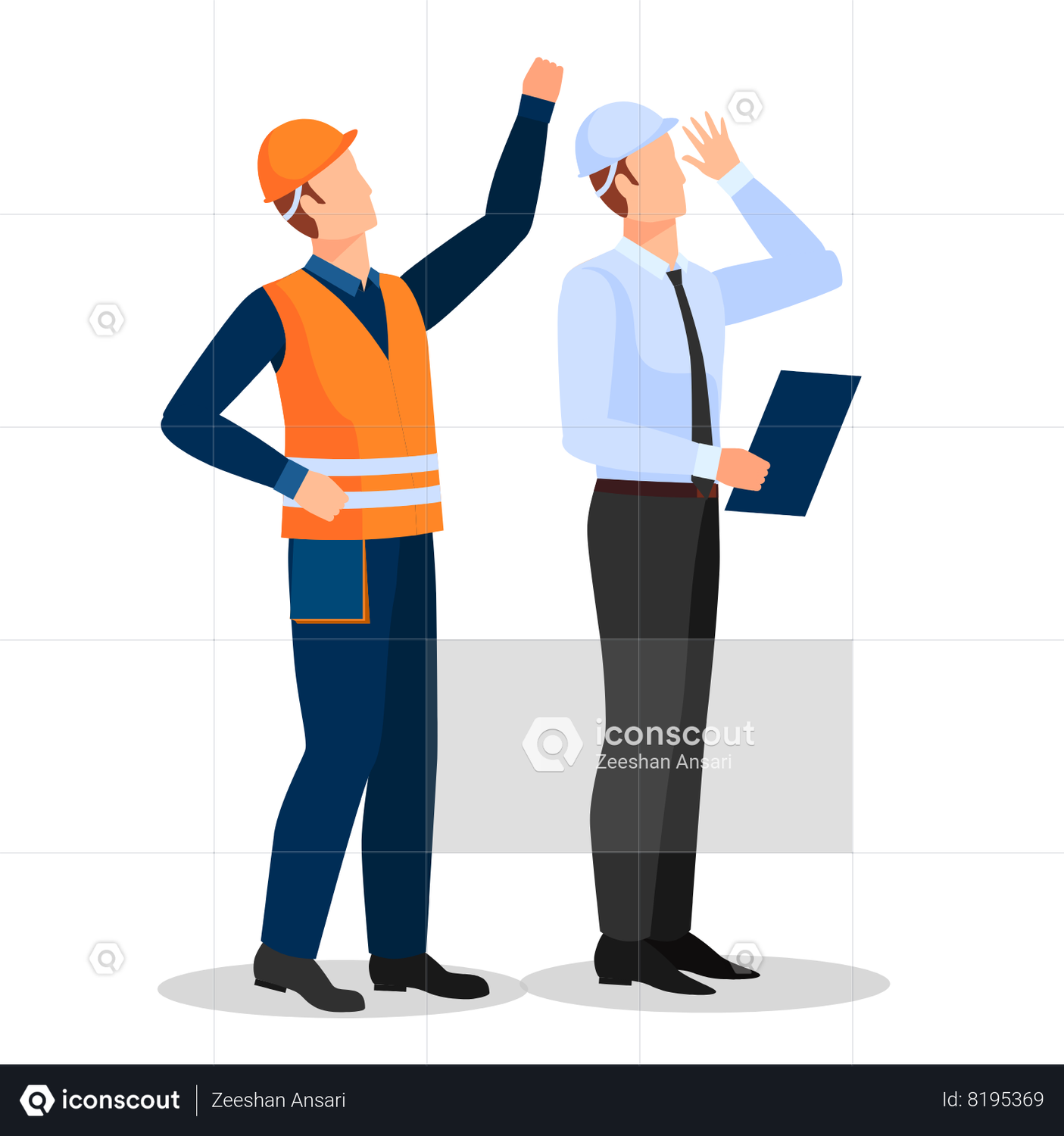 Factory Worker Inspection Animation by Zeeshan Ansari | LottieFiles