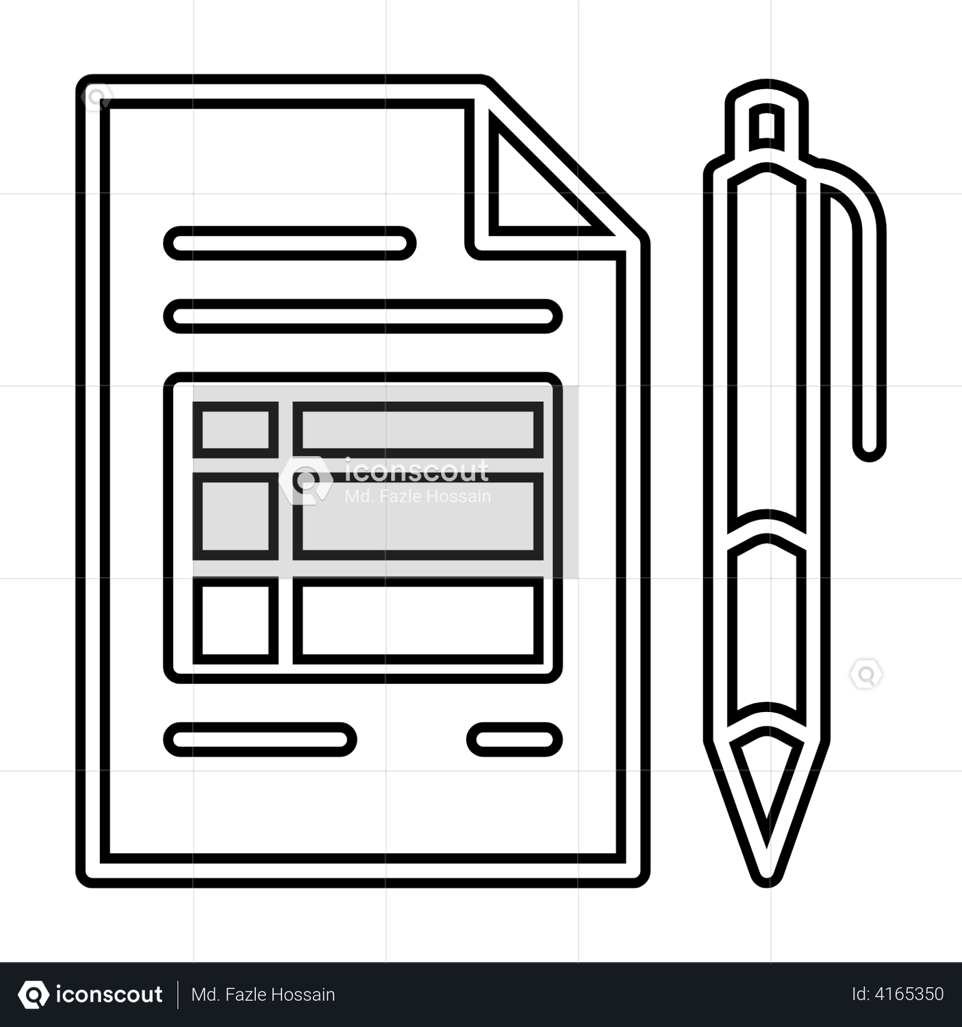 facture compte Animation by Md. Fazle Hossain | LottieFiles