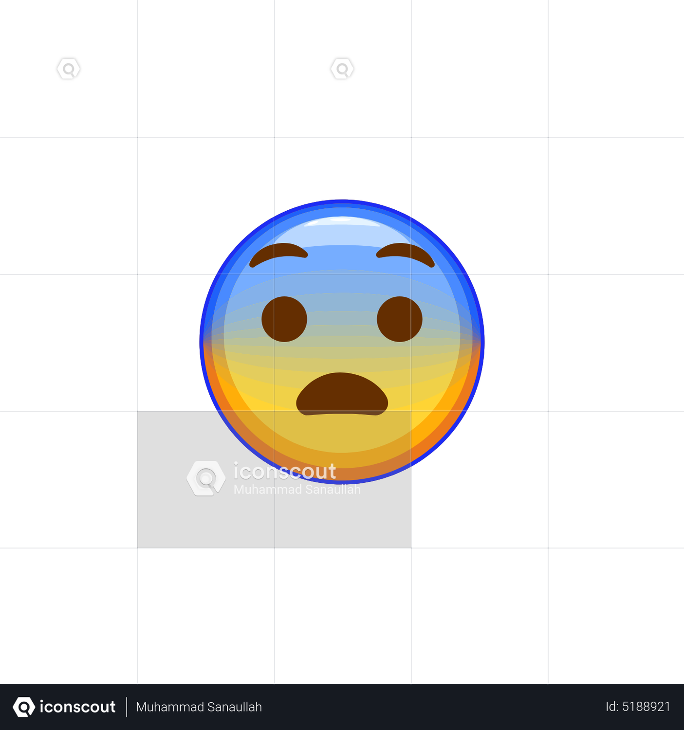 Fearful Face Animation by Muhammad Sanaullah | LottieFiles