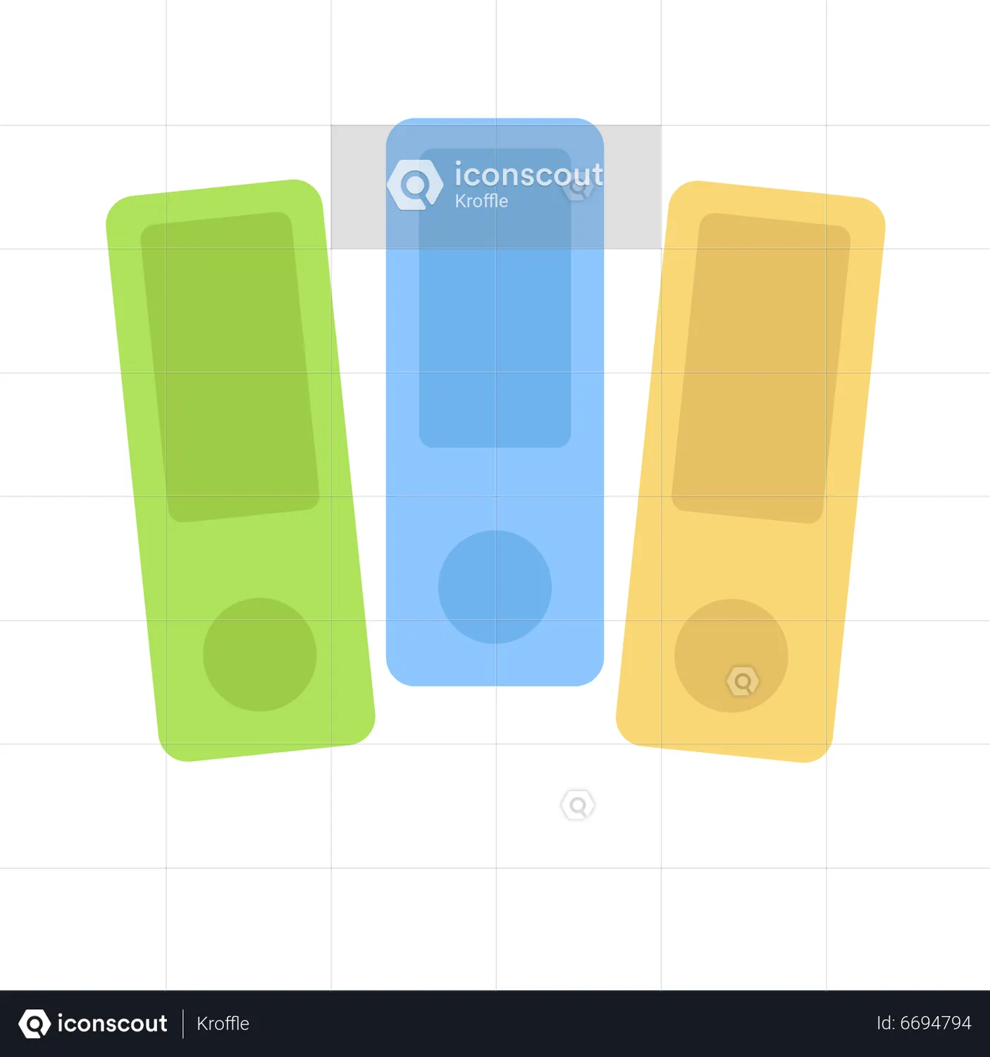 Files Animated Icon download in JSON, LOTTIE or MP4 format