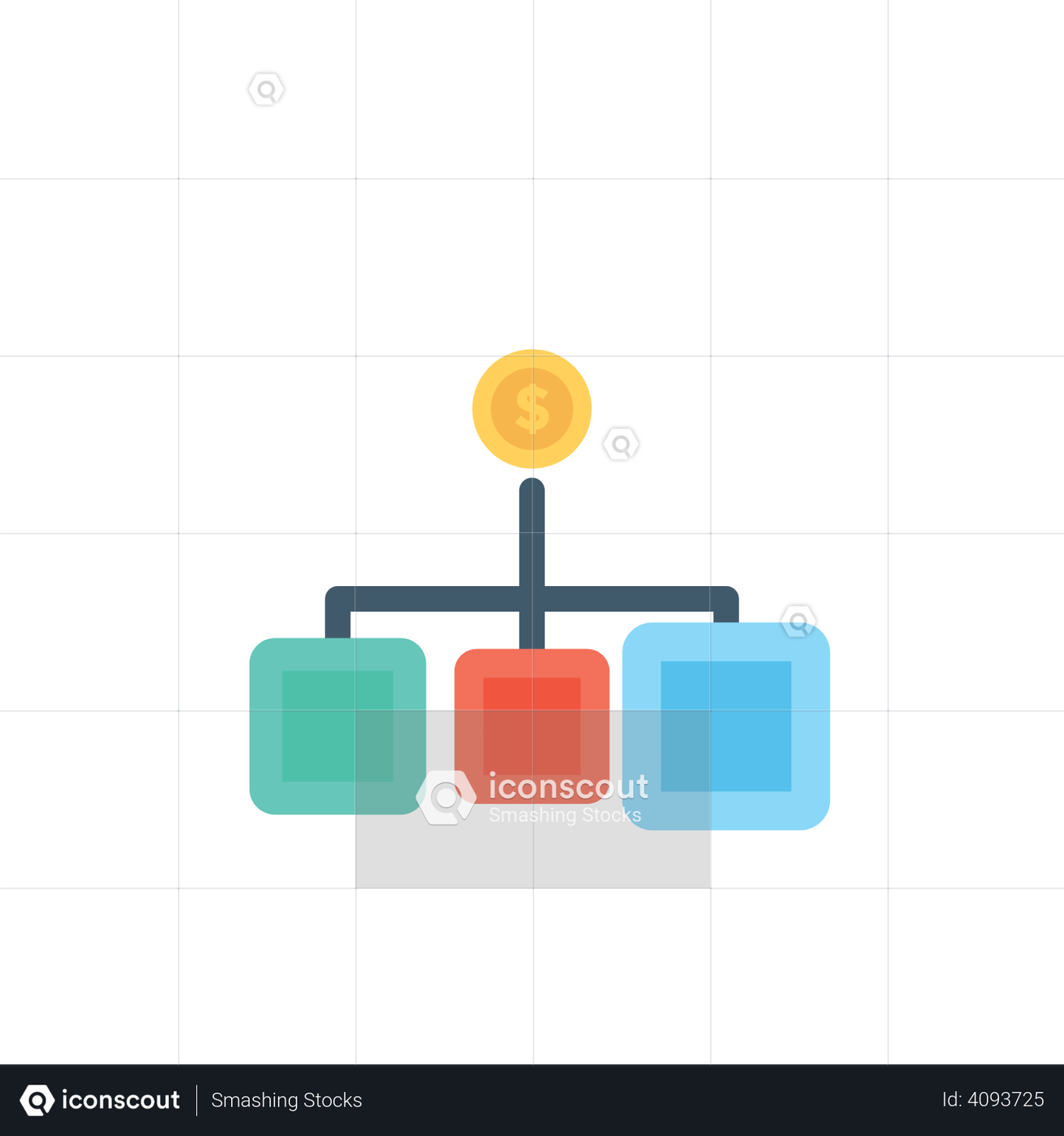Financial Hierarchy Animation by Smashing Stocks | LottieFiles