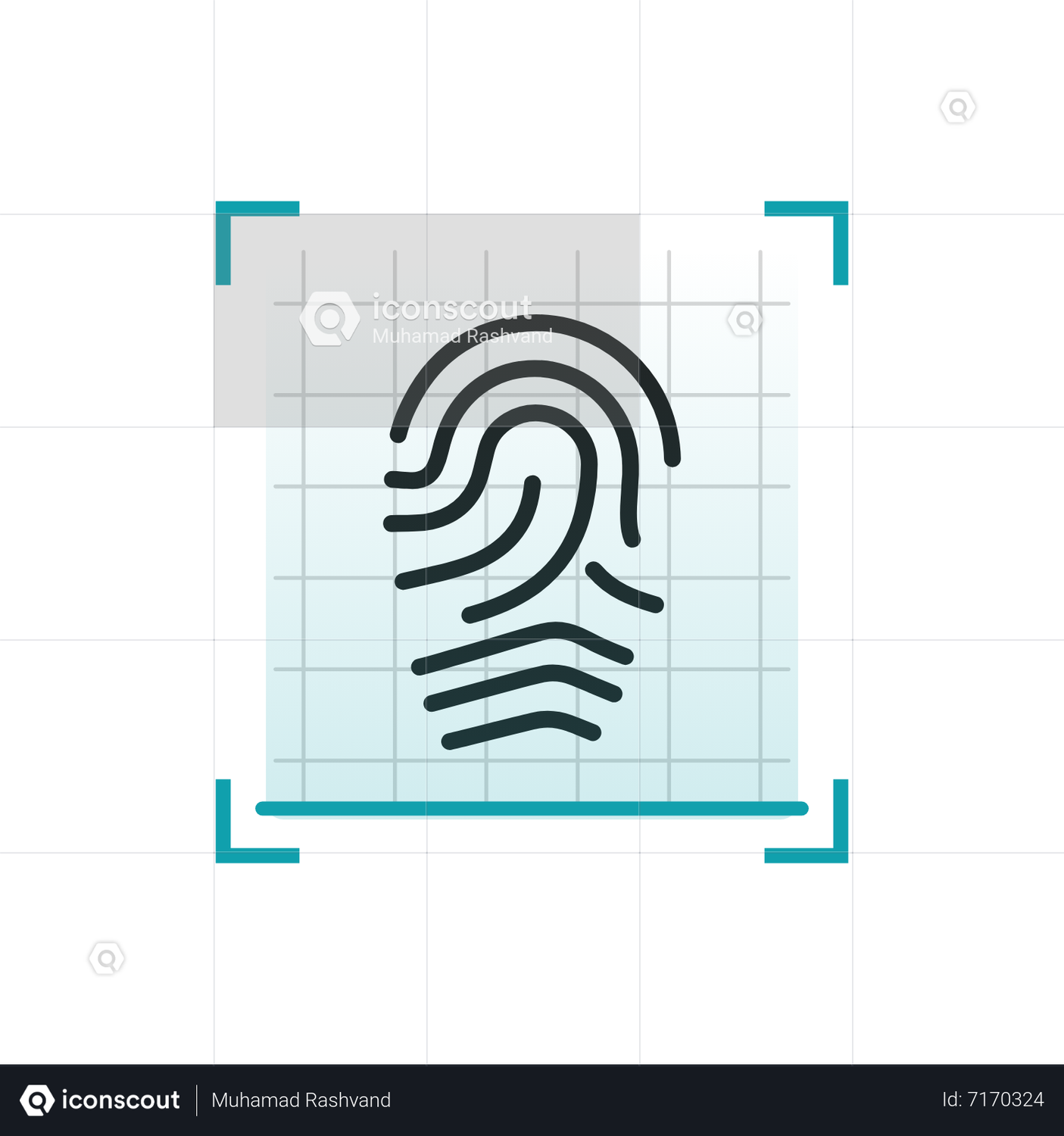 Fingerprint Scanner Animation By Muhamad Rashvand Lottiefiles 