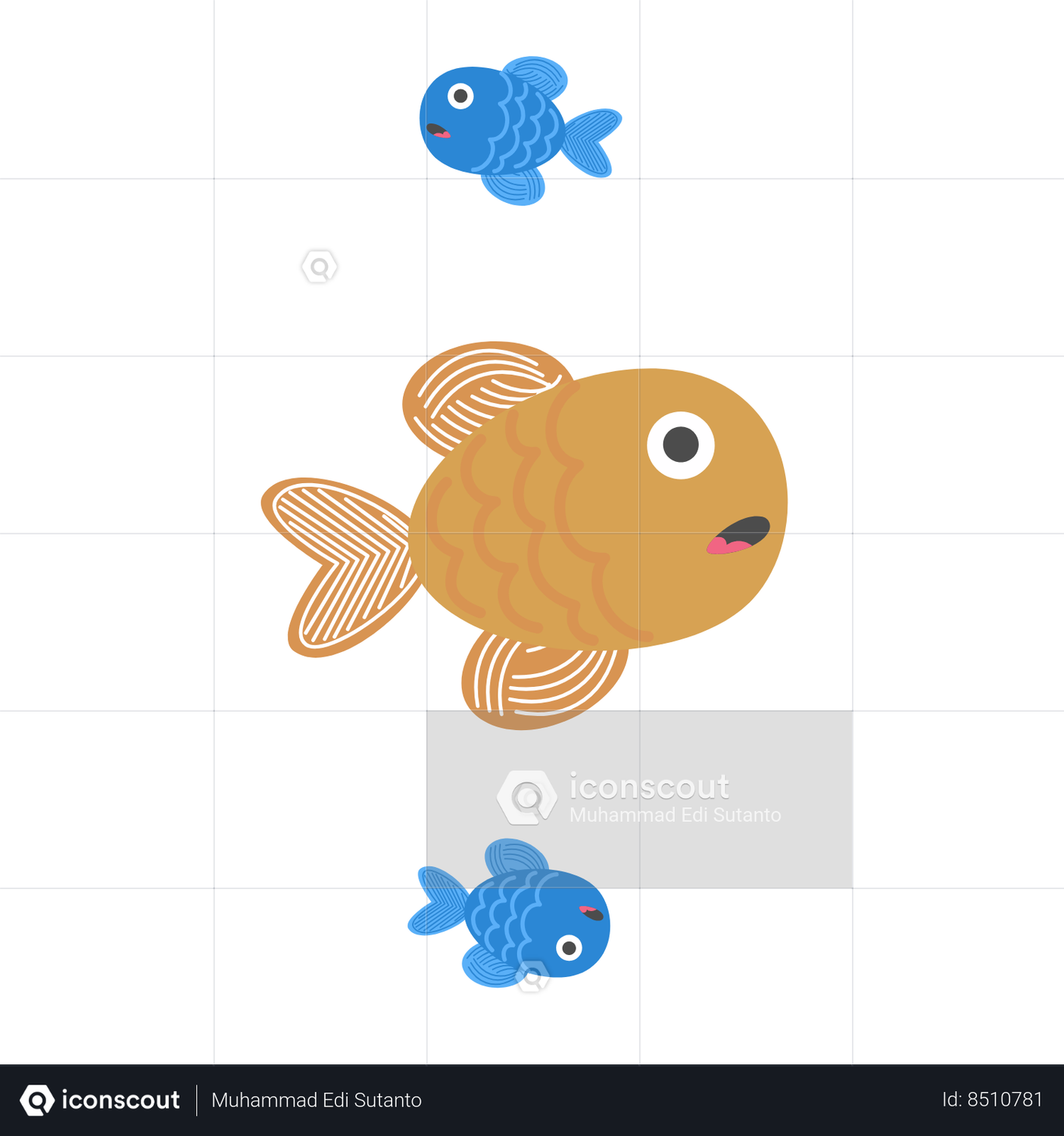 Fish Rotation Animation by Muhammad Edi Sutanto | LottieFiles