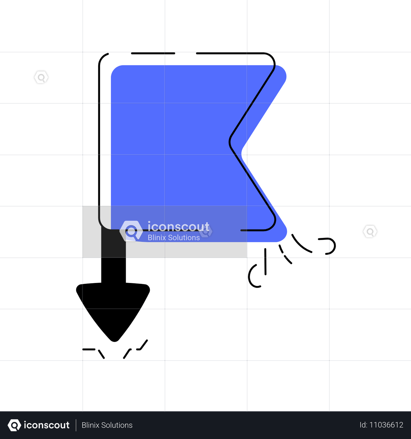 Animación Flecha de bandera de destino por Blinix Solutions | LottieFiles