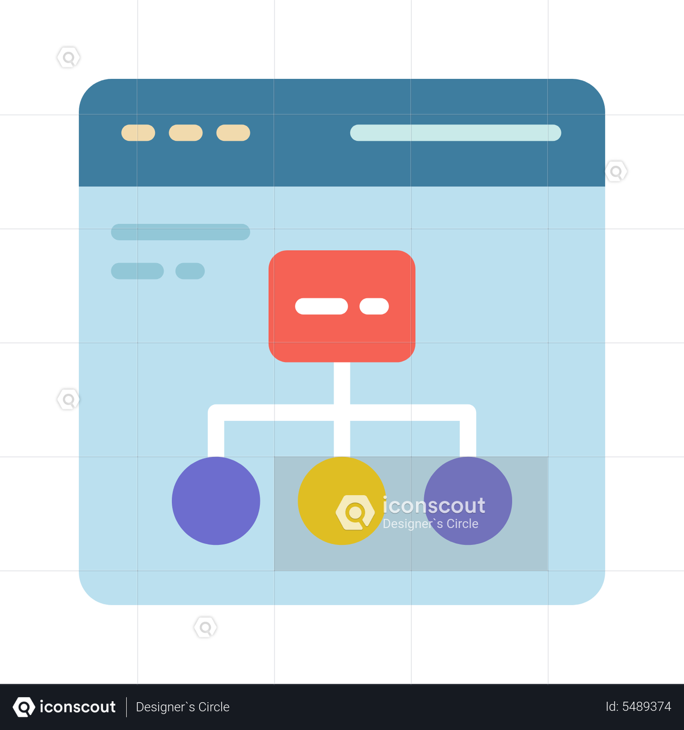 Animación Flowchart por Design Circle | LottieFiles