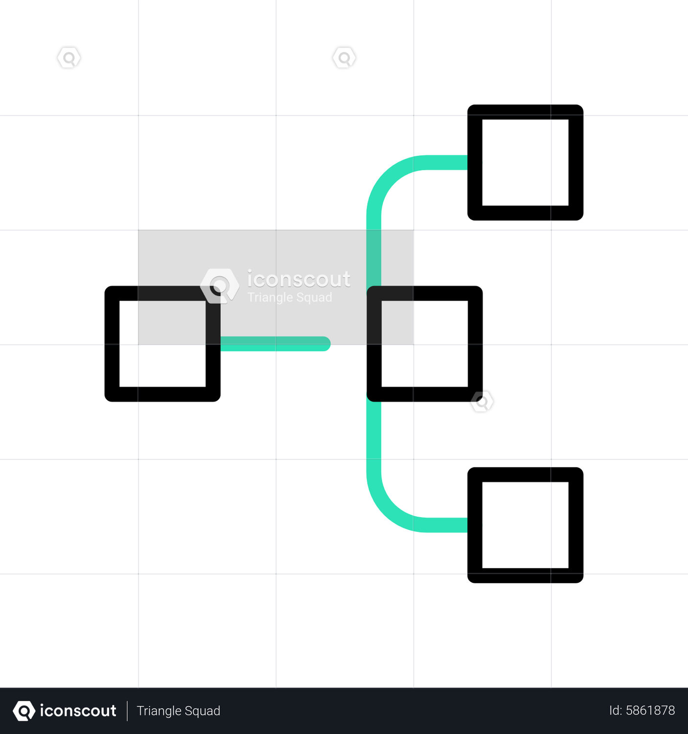 Flowchart Animation by Triangle Squad | LottieFiles