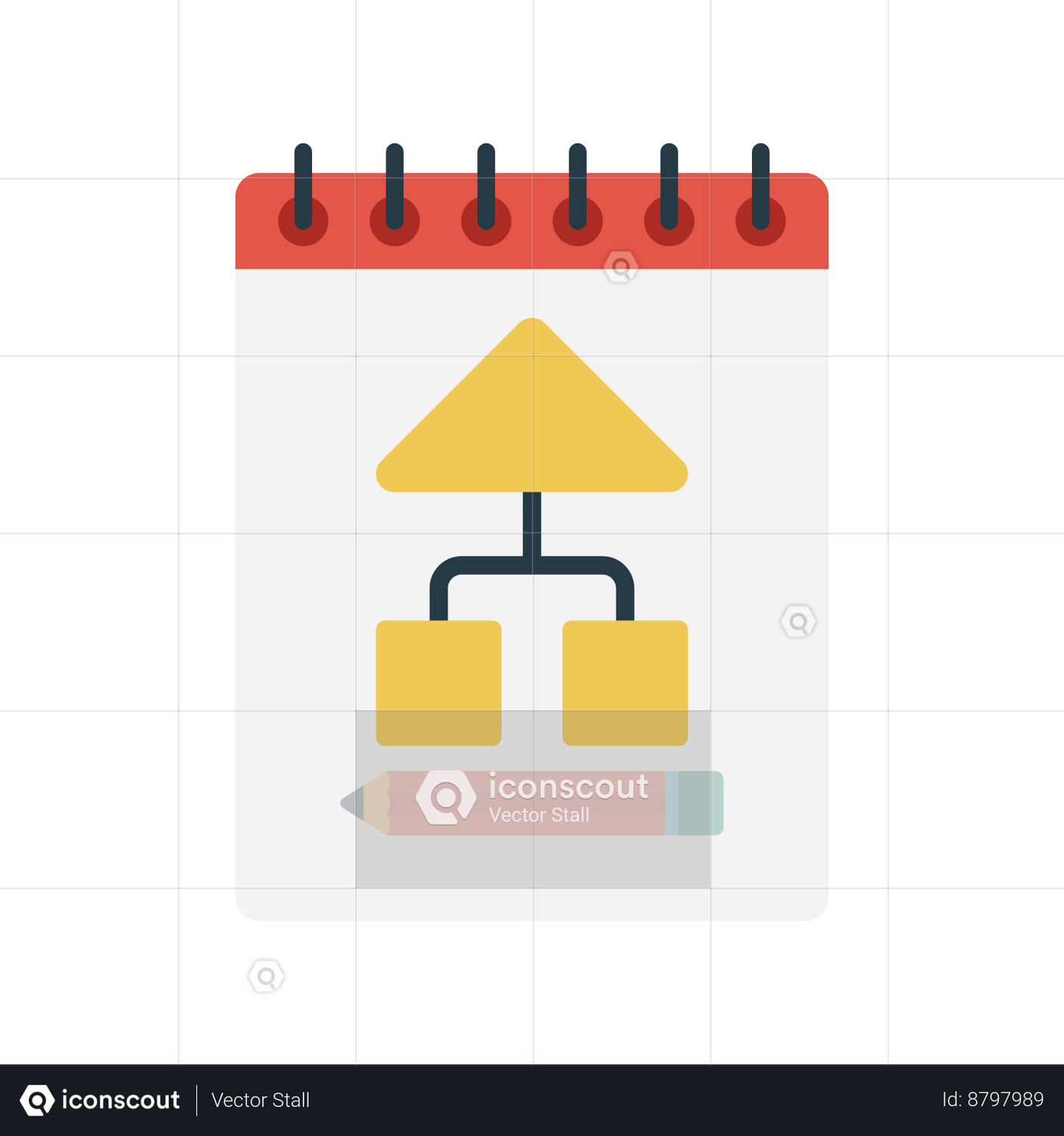 Flowchart Diagram Animation by Vector Stall | LottieFiles
