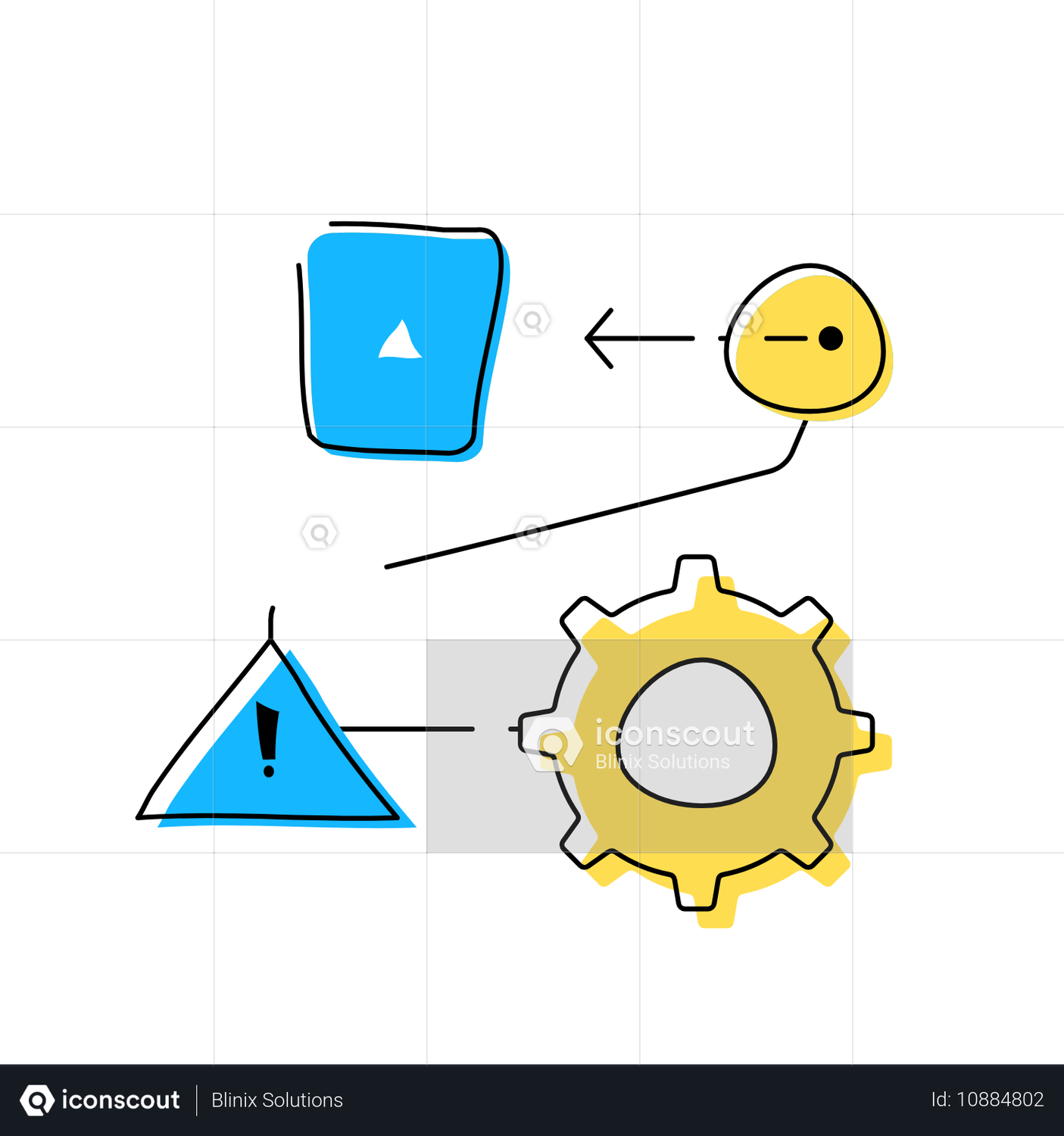 fluxo de trabalho do projeto Animation by Blinix Solutions | LottieFiles
