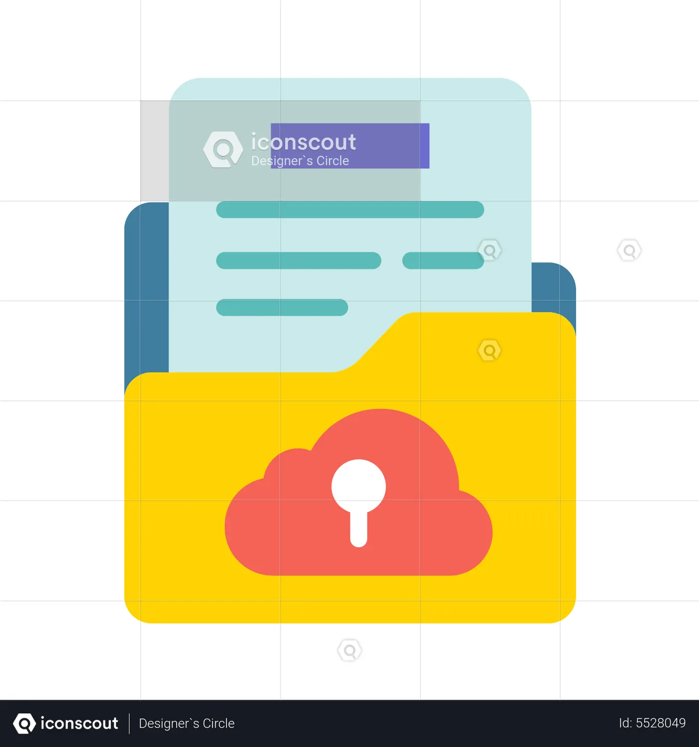 Folder Access Animated Icon Download In JSON LOTTIE Or MP4 Format folder-access-animated-icon-download-in-json-lottie-or-mp4-format