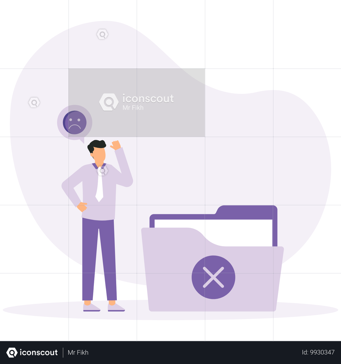 folder concept No data and Data folder is corrupt Animation by Mr Fikh ...