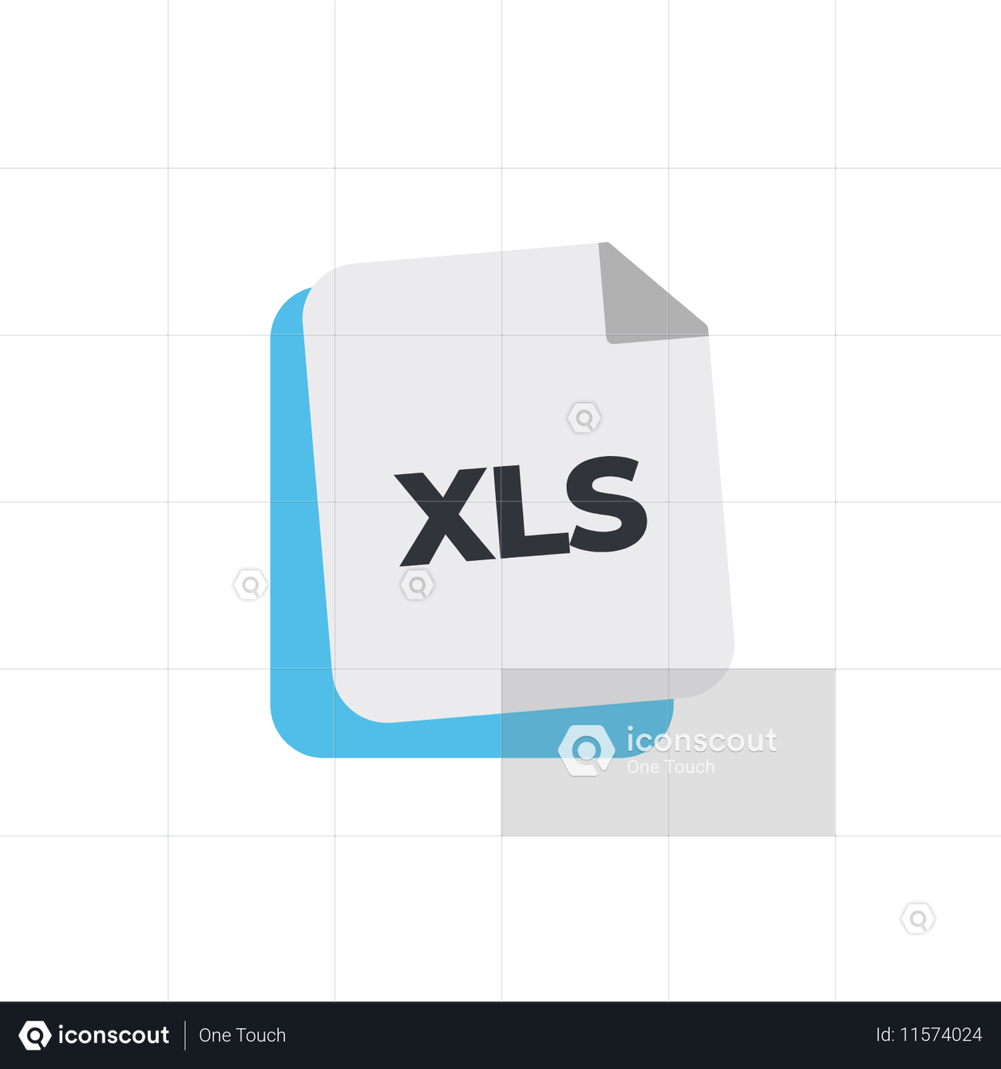 formato de arquivo xls Animation by One Touch | LottieFiles