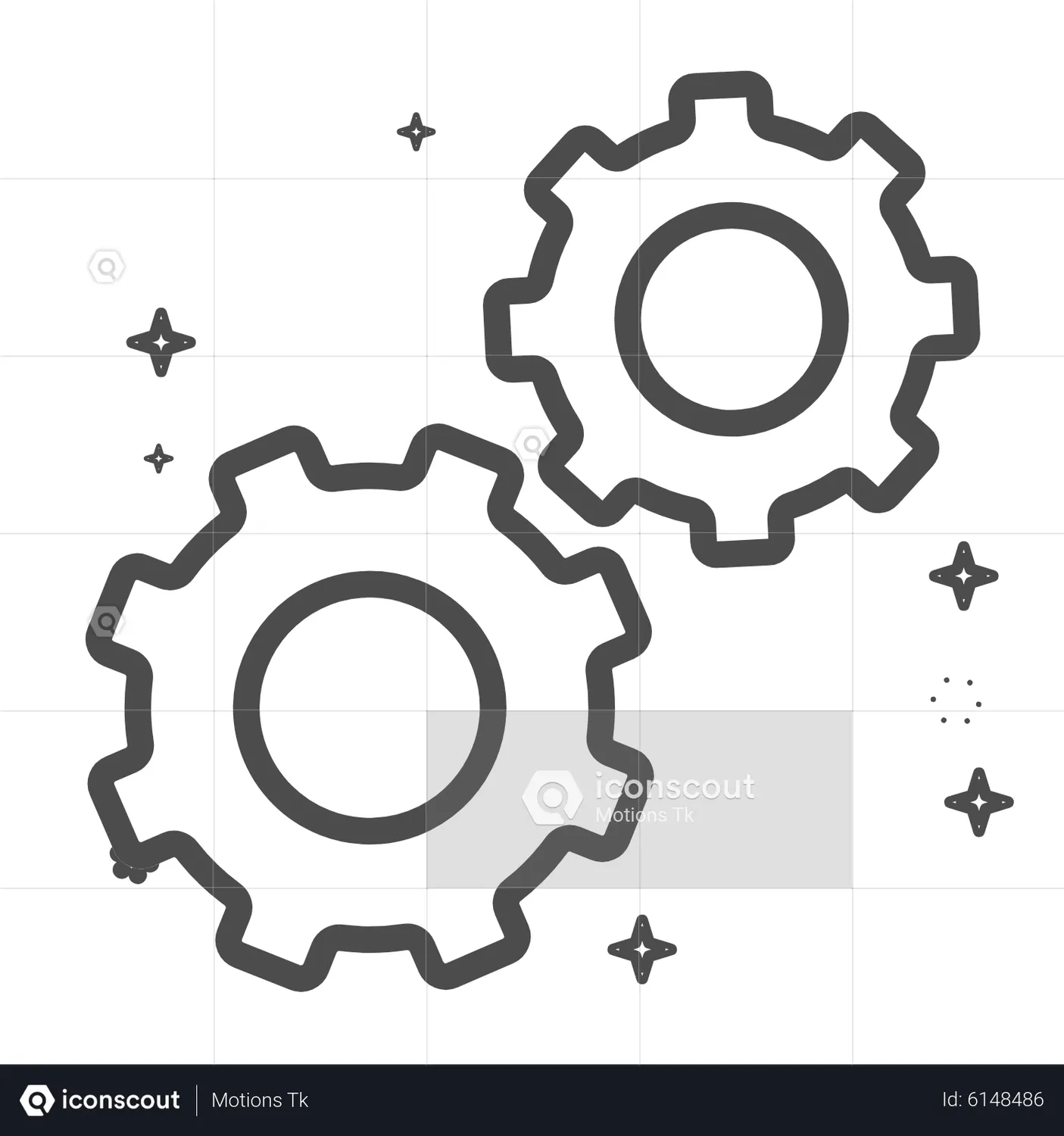 Gear Animated Icon - Free Download Business Animated Icons | IconScout
