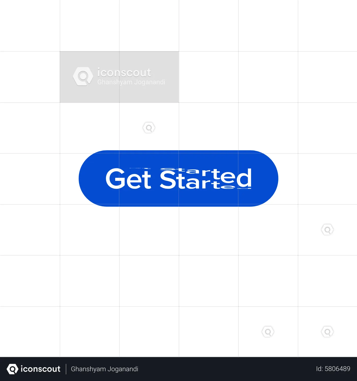 Get Started Button Animated Icon - Free Download E-commerce & Shopping ...