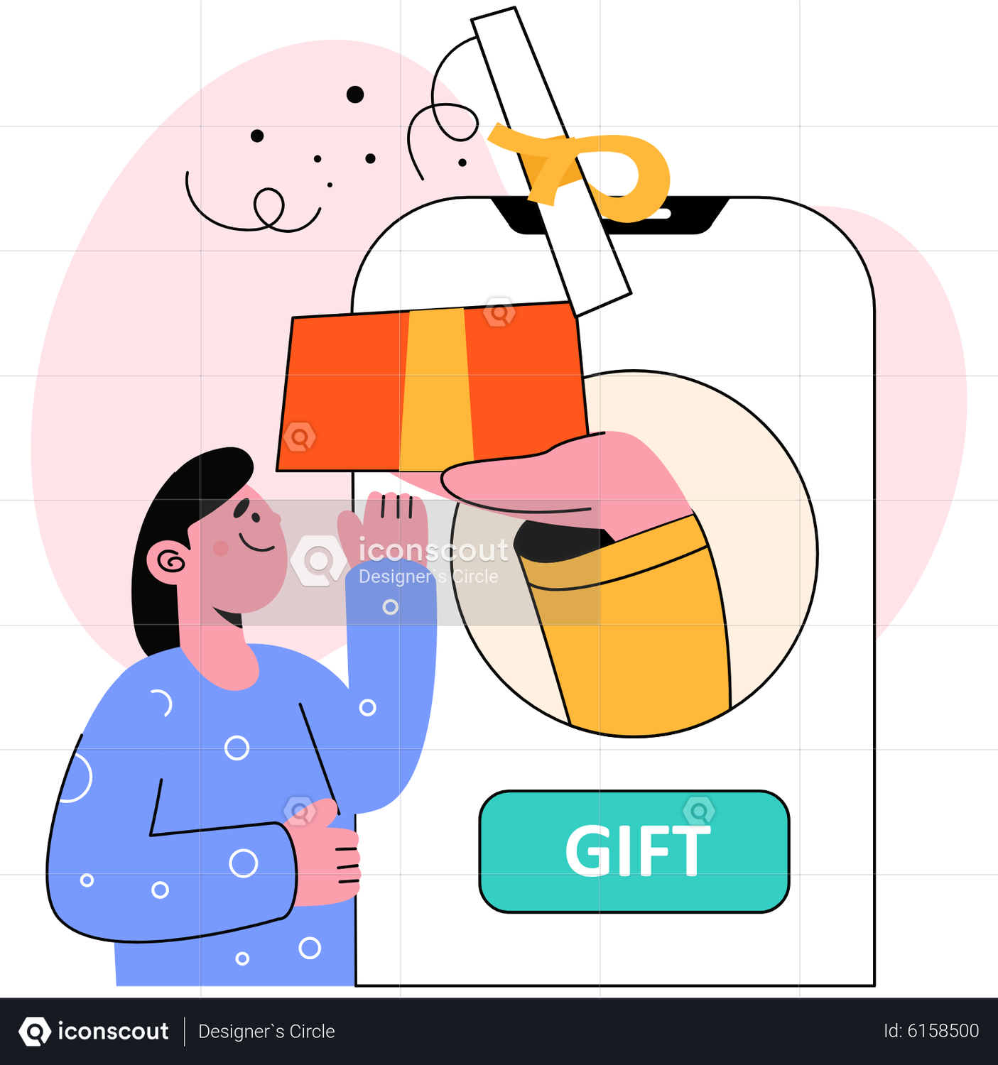 Gift Animation by Design Circle | LottieFiles