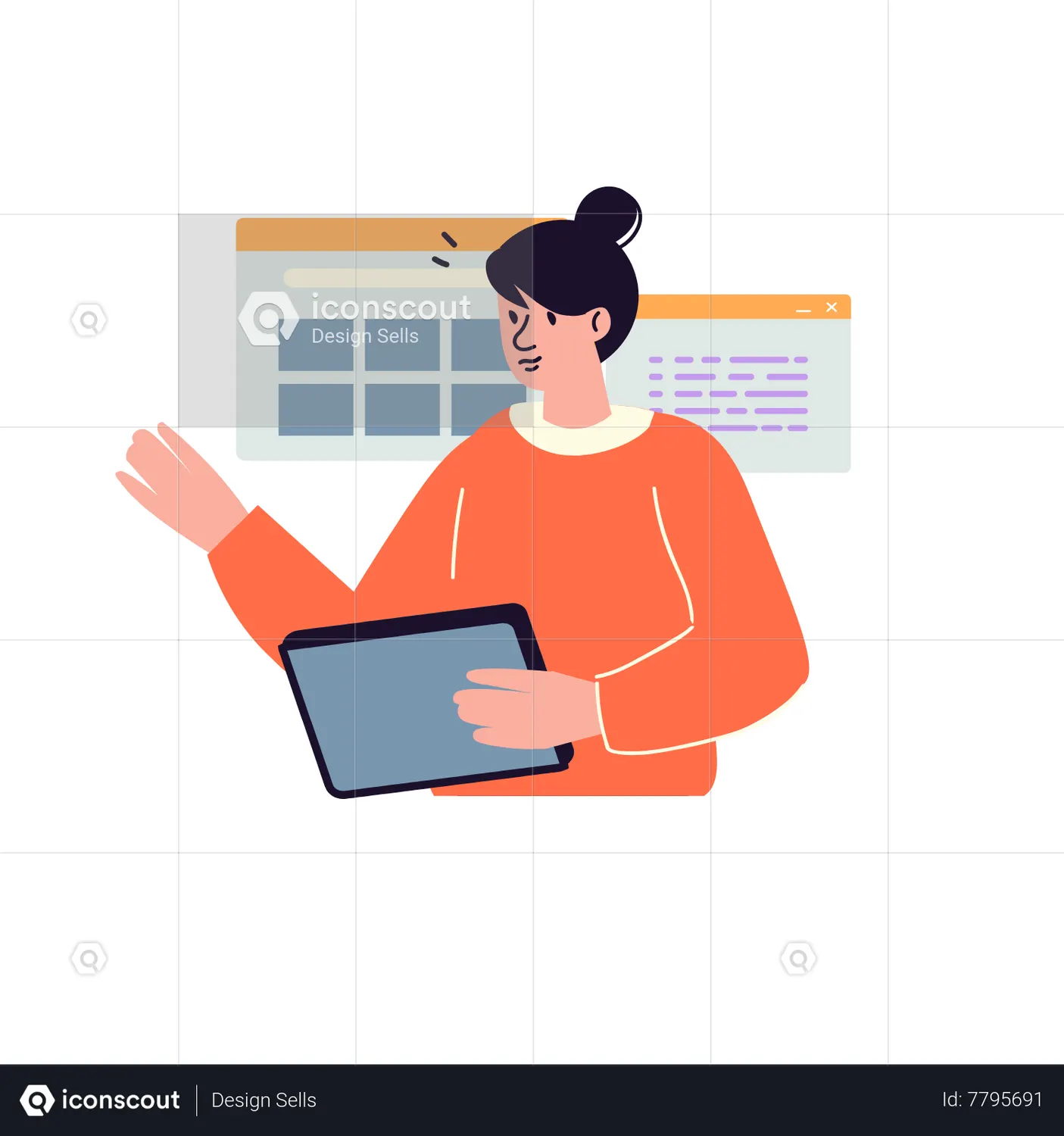 Girl Creating Webpage Animation - Free Download Business Animations ... Girl Creating Webpage Animation - Free Download Business Animations ...