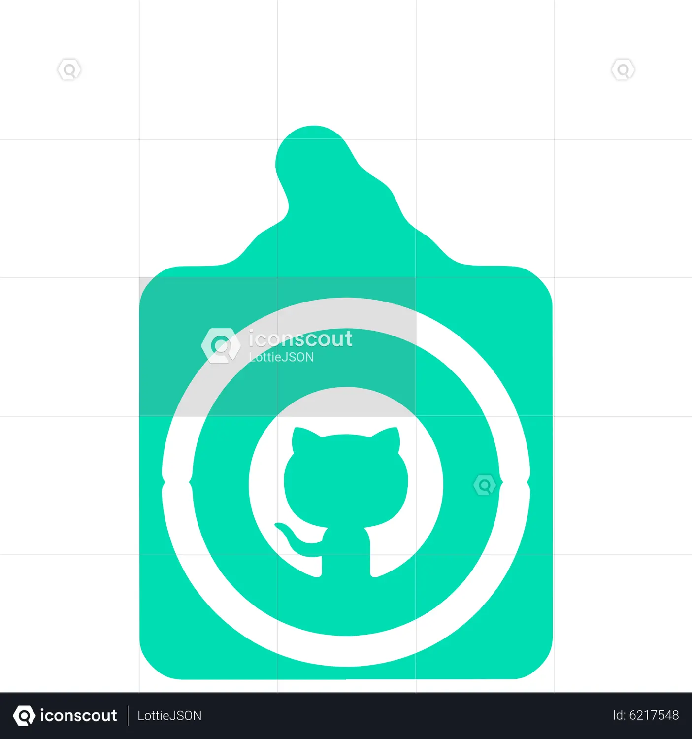 Github Animated Icon - Free Download Logos Animated Icons | IconScout