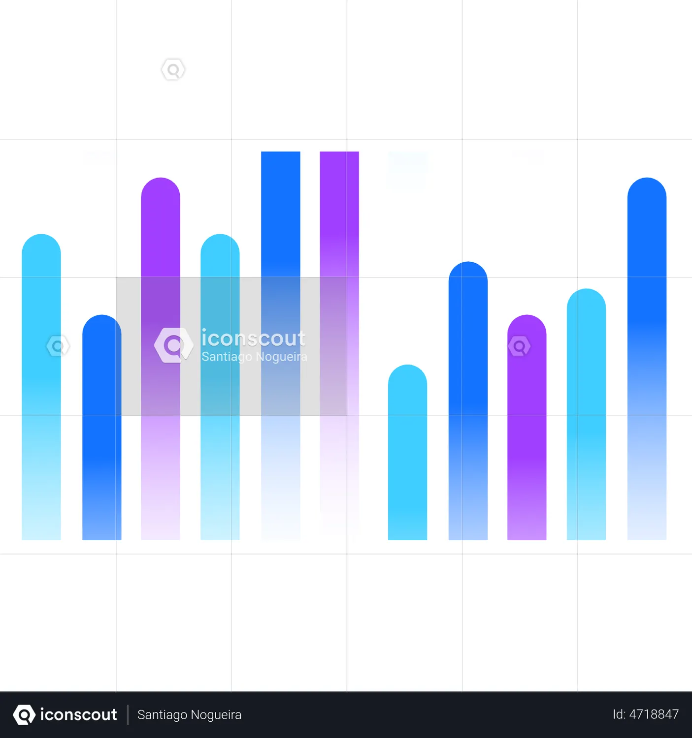 Gradient Lines Animated Icon download in JSON, LOTTIE or MP4 format