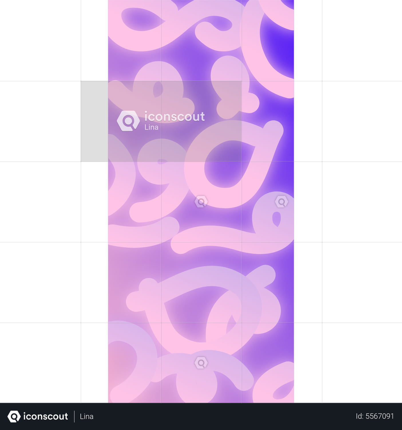Gradient Loop Purple Mobile Phone Wallpaper Animation by Lina | LottieFiles