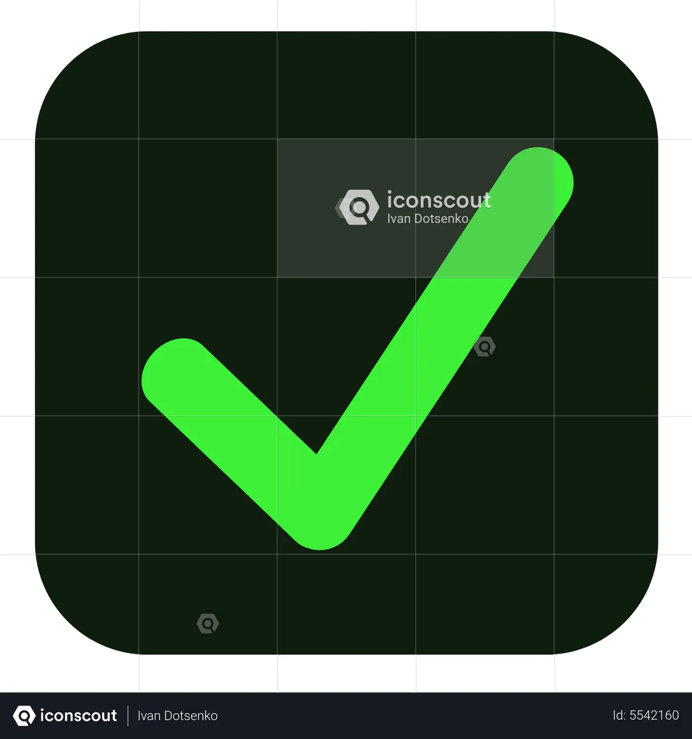 Green Rounded Checkbox Animated Icon Download In Json Lottie Or Mp4 Format