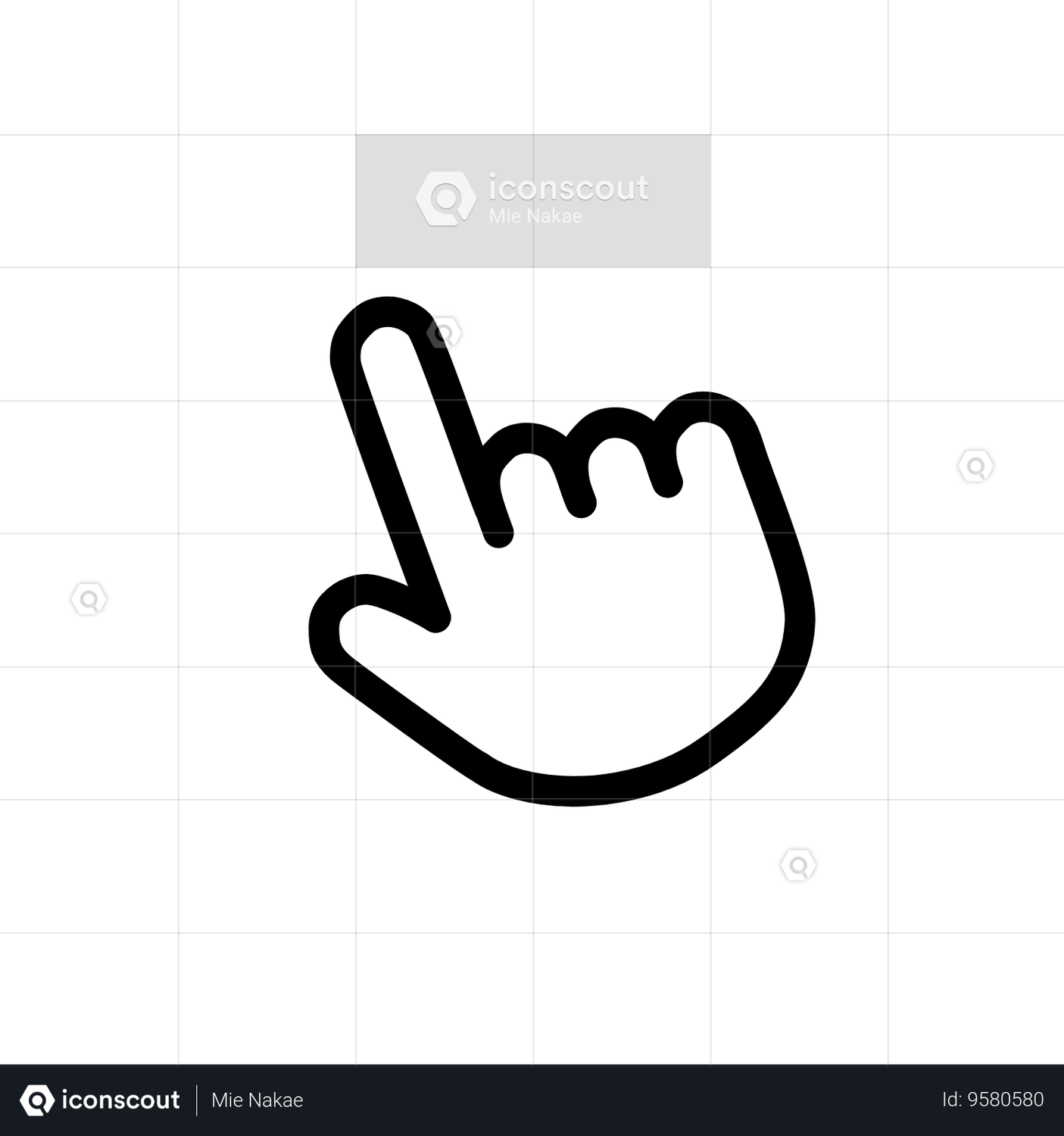 Hand Cursor Animation by Mie Nakae | LottieFiles