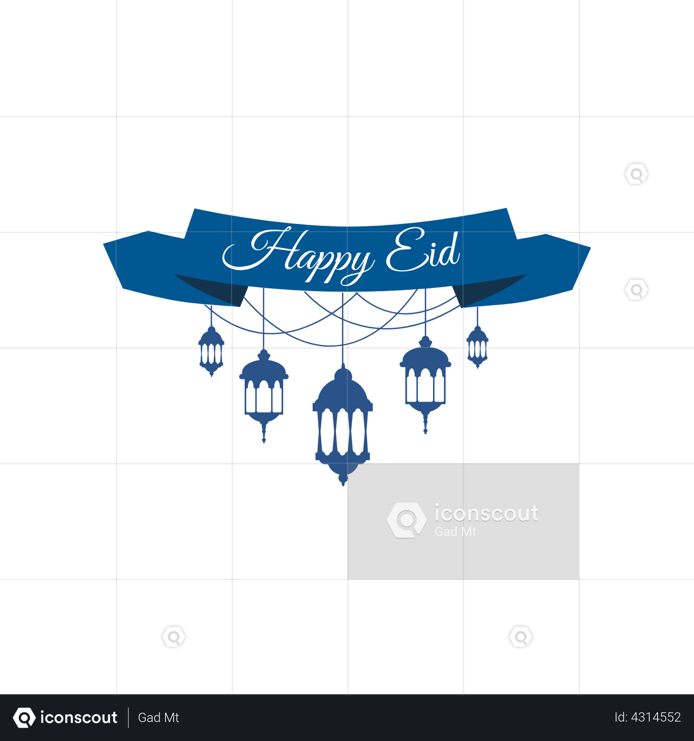 Happy Eid Animation By Gad Mt Lottiefiles