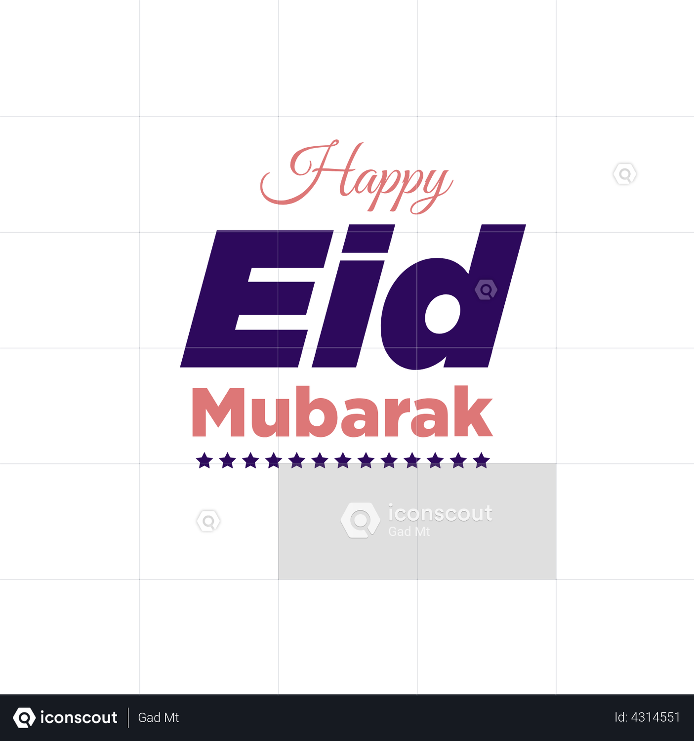 Happy Eid Mubarak Animation by Gad Mt | LottieFiles