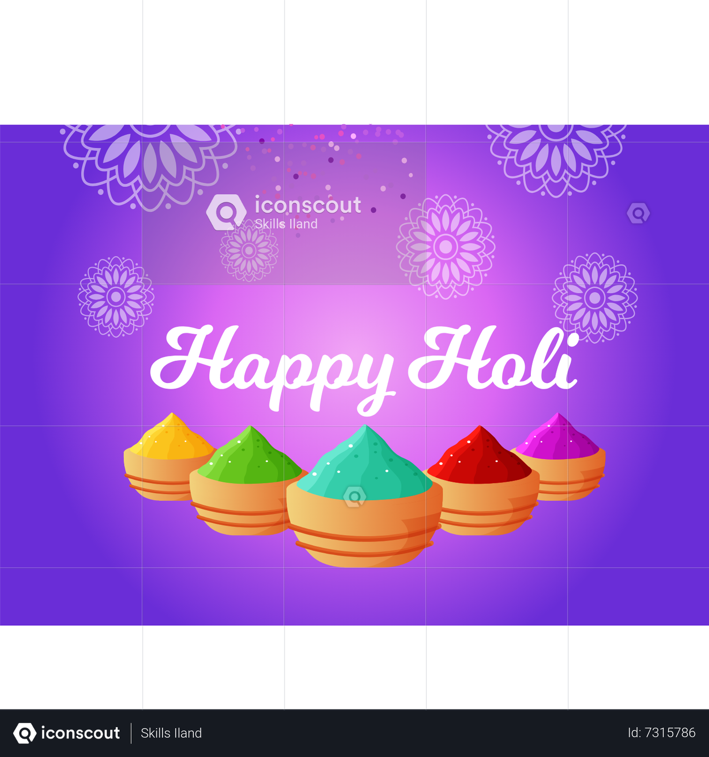 Happy Holi Animation by Skills Iland | LottieFiles