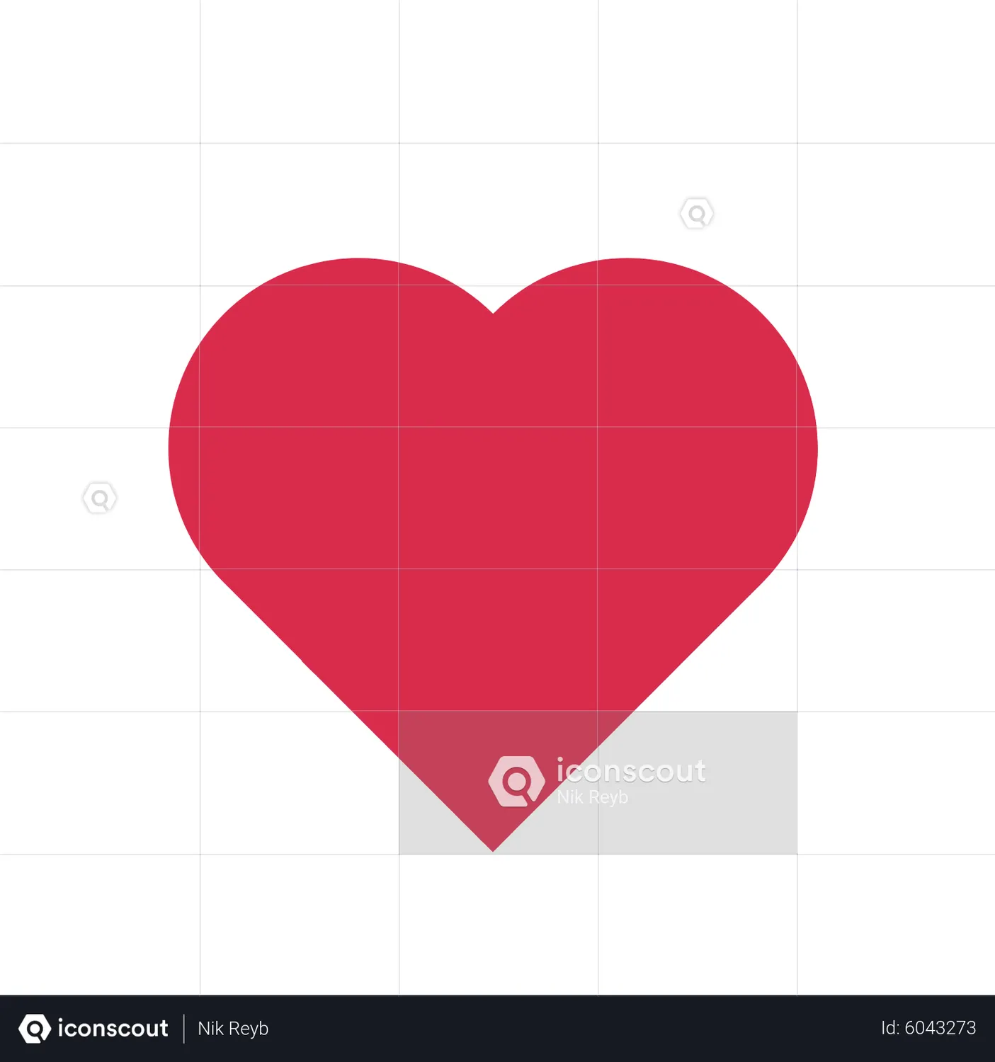 Heart Animated Icon download in JSON, LOTTIE or MP4 format