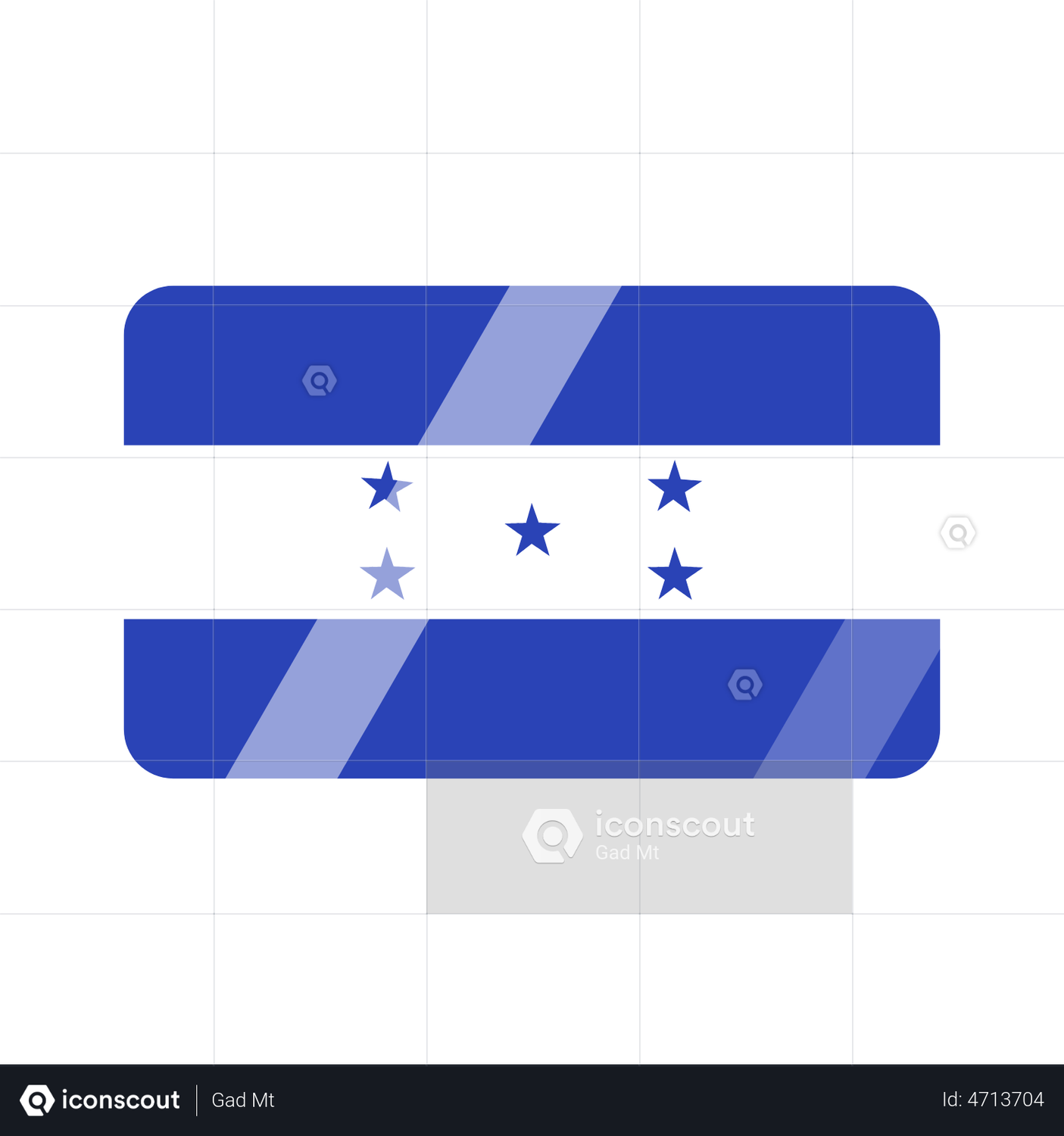 Honduras Flag Animation By Gad Mt Lottiefiles