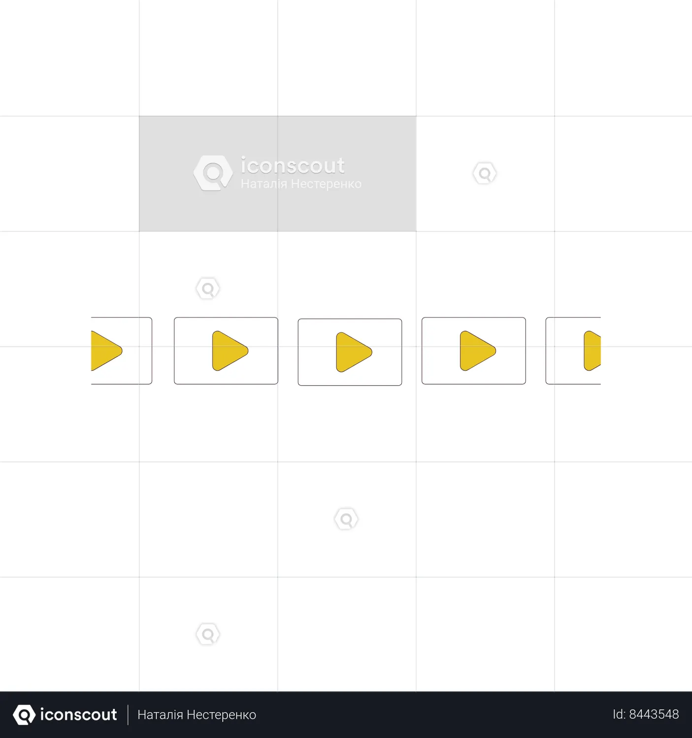 Horizontal Media Scrolling Animation - Free Download Entertainment ...