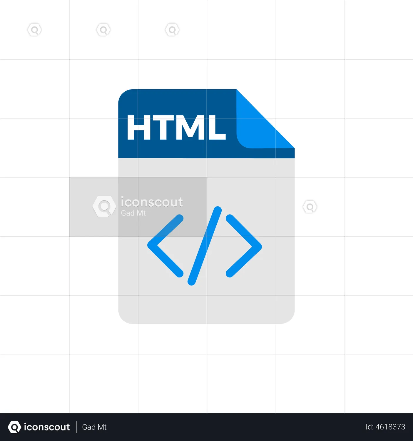 Html File Format Extension Animated Icon Download In Json Lottie Or Mp4 Format