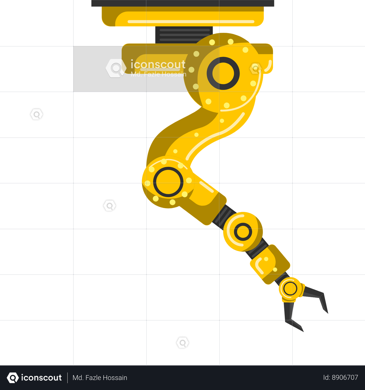 Industrial Robot Animation by Md. Fazle Hossain | LottieFiles