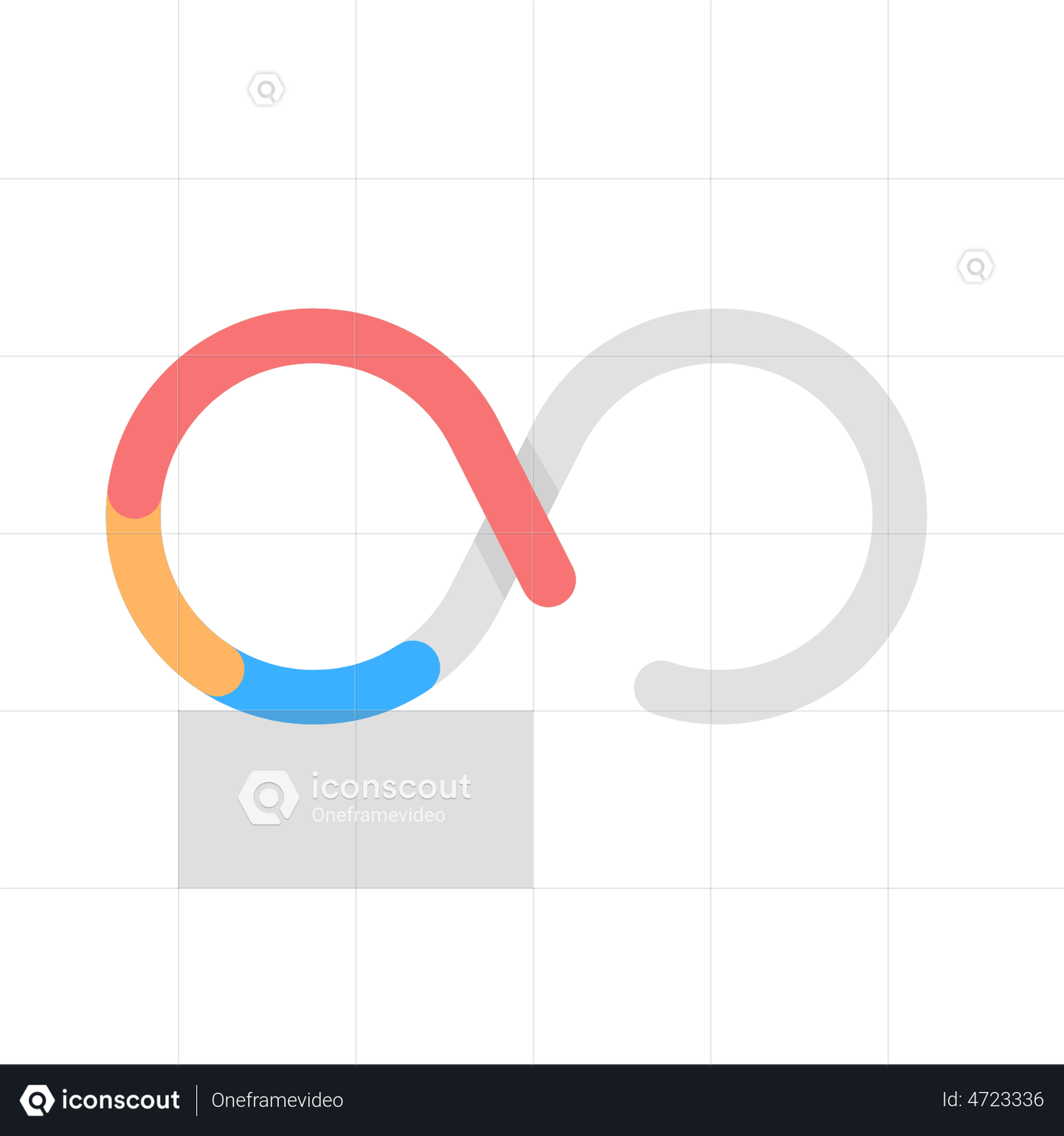 Infinity Loading Animation by Oneframevideo | LottieFiles