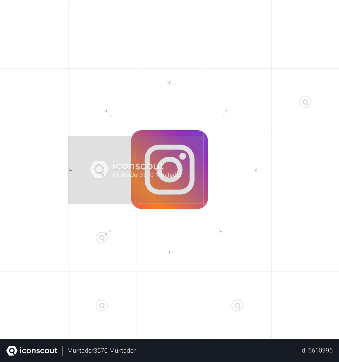 Instagram Logo Animated Logo download in JSON, LOTTIE or MP4 format