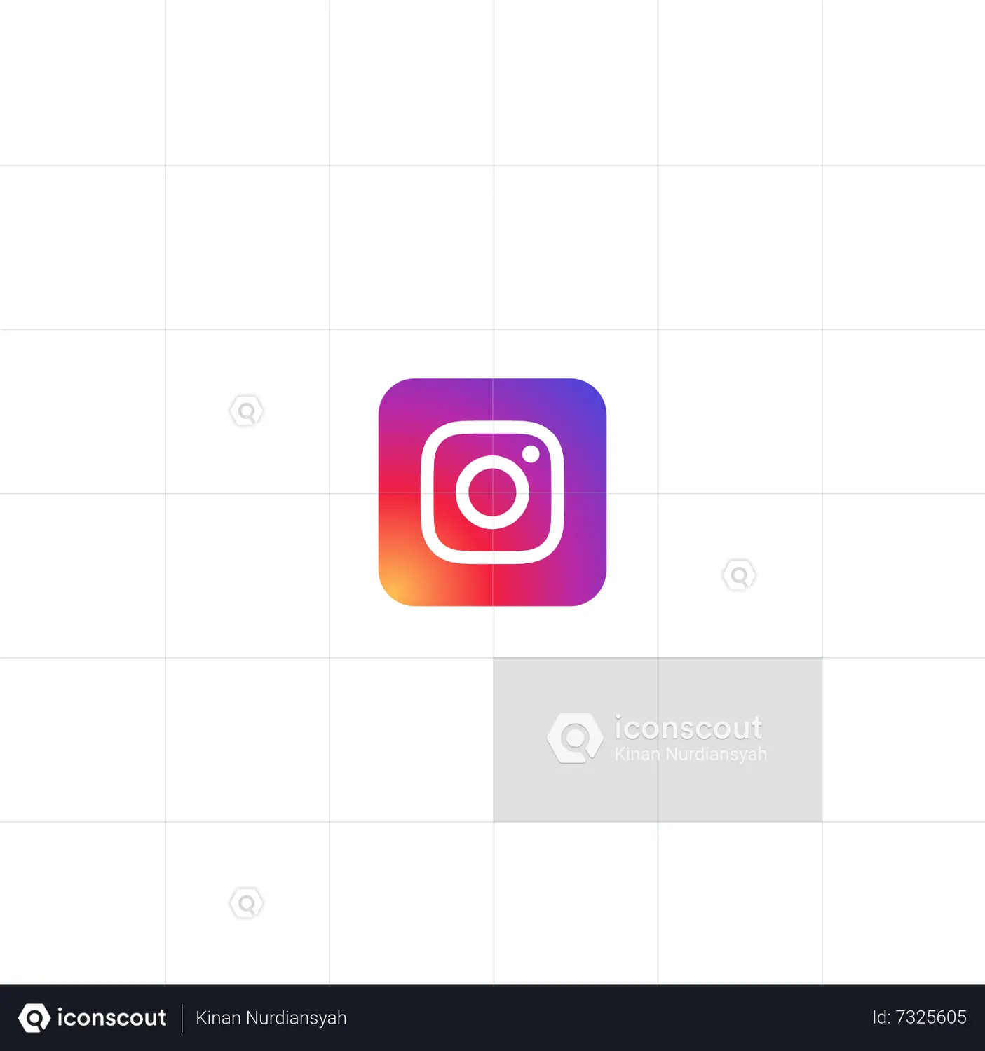 Instagram Logo Animated Logo download in JSON, LOTTIE or MP4 format