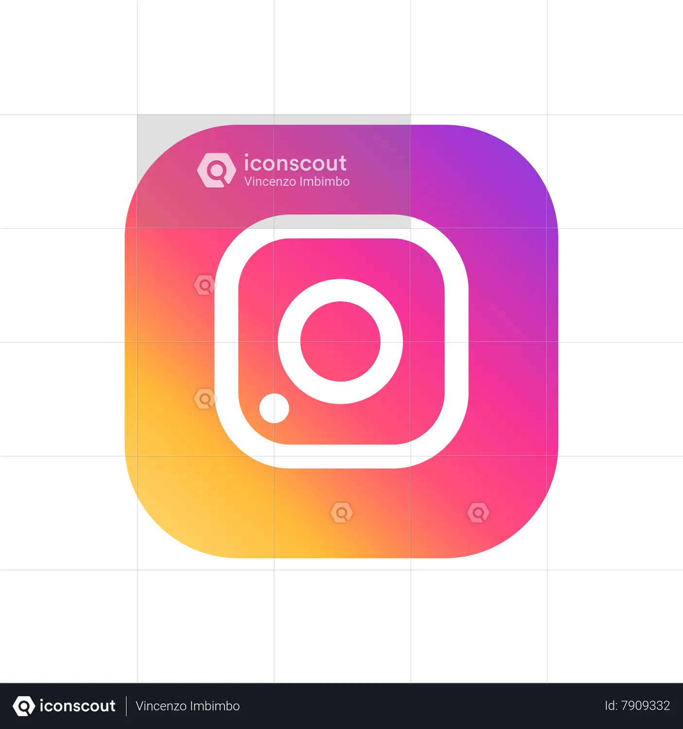 Instagram Logo Animated Logo download in JSON, LOTTIE or MP4 format