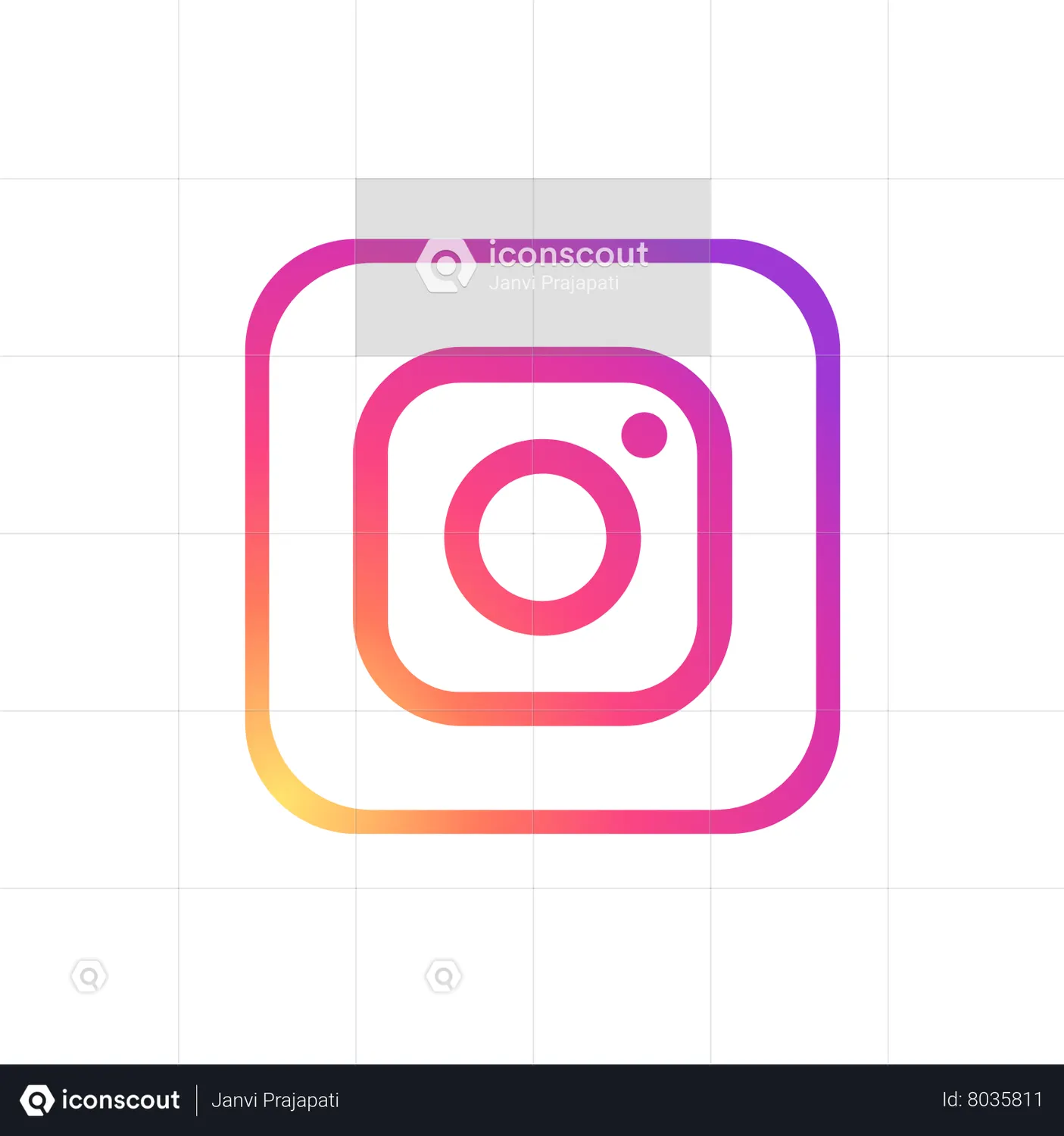 Instagram Logo Animated Logo download in JSON, LOTTIE or MP4 format