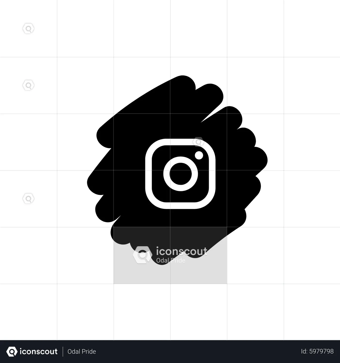 Instagram Logo Animated Icon - Free Download Sign & Symbols Animated 
