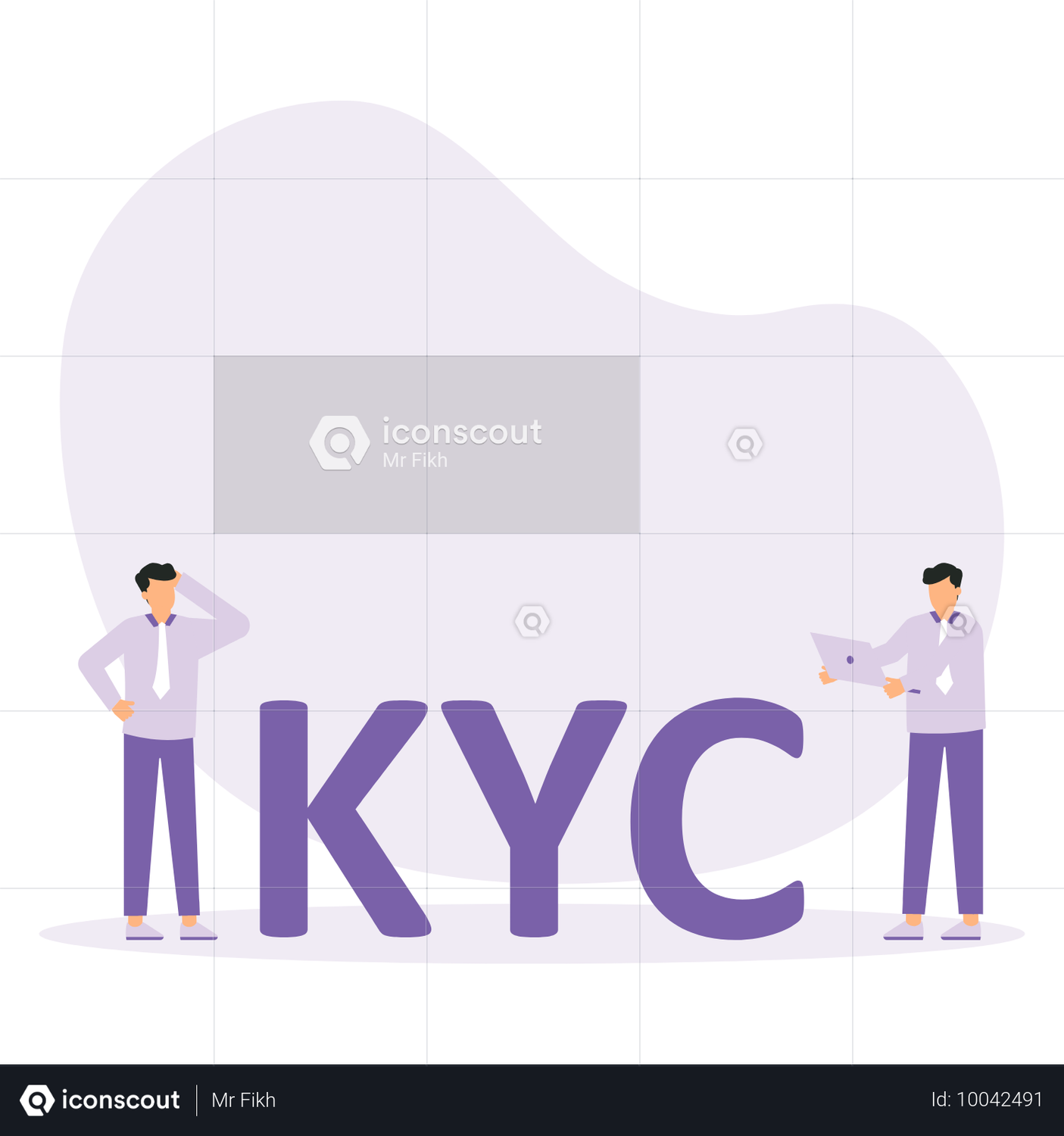 Know your customer with business verifying identity Animation by Mr ...