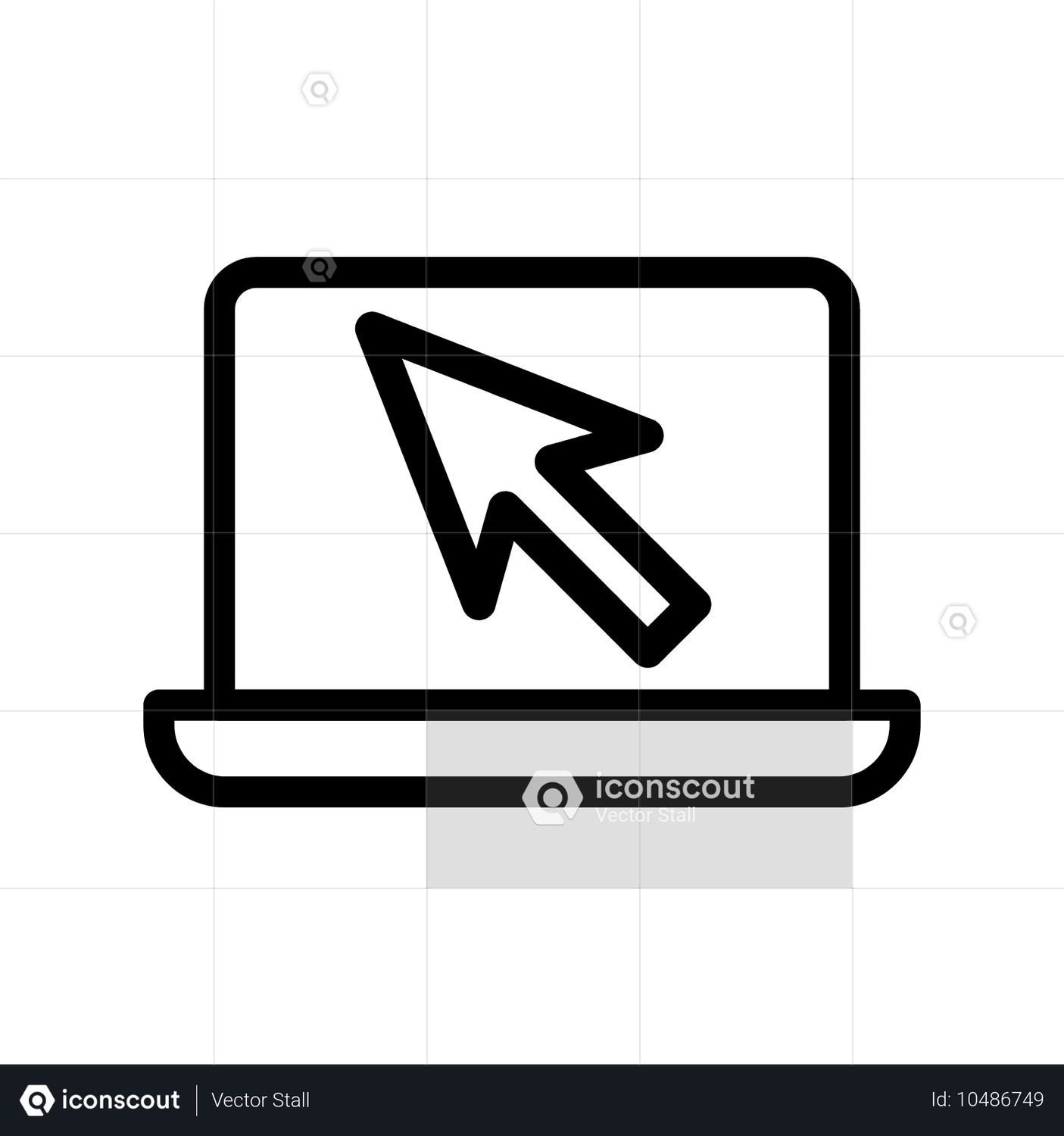 Laptop Cursor Animation by Vector Stall | LottieFiles