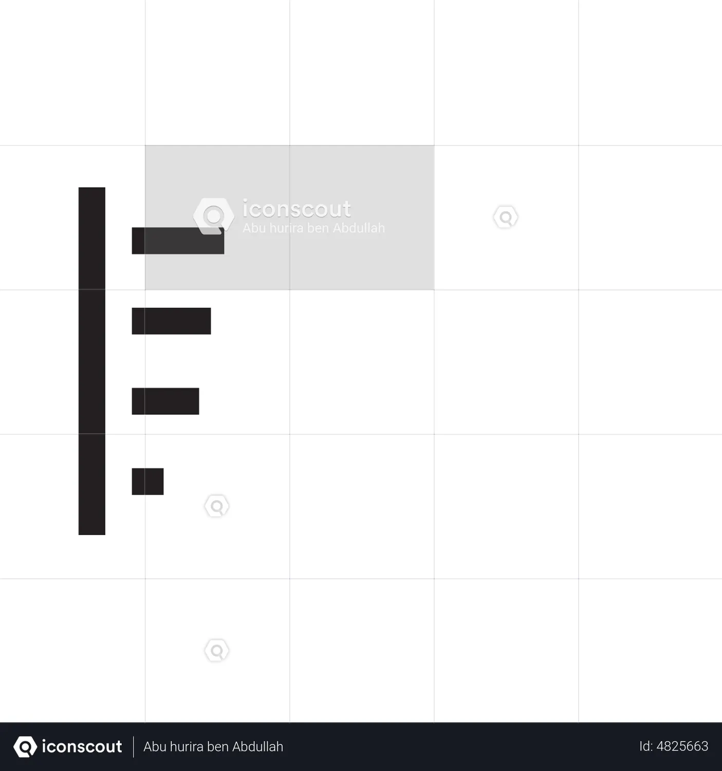Left Justify Alignment Animated Icon Download In Json Lottie Or Mp4 Format
